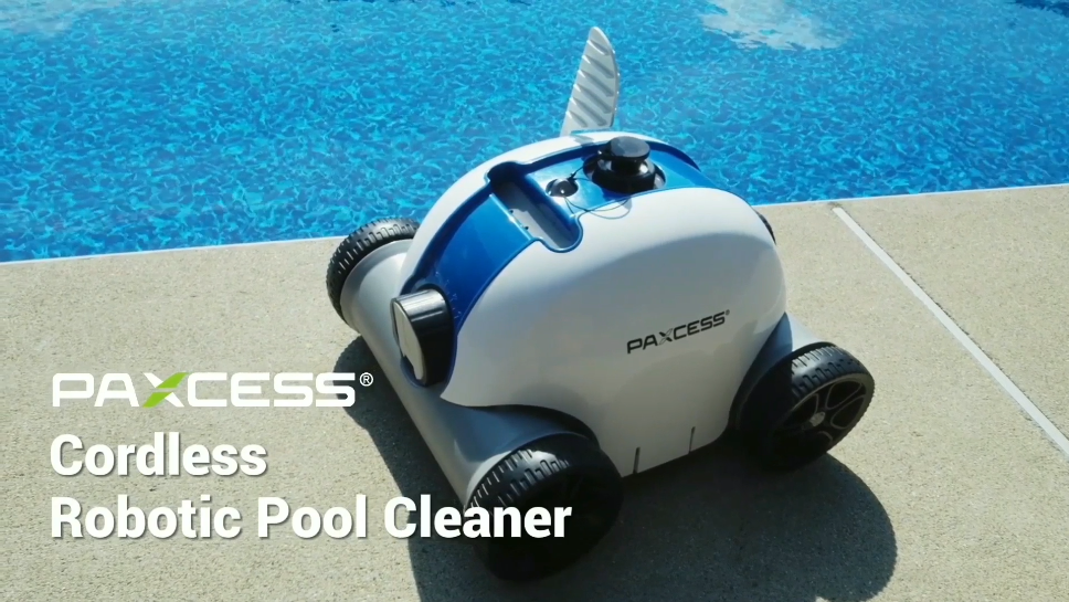 Watch PAXCESS Cordless Robotic Pool Cleaner, Automatic Pool Robot ...