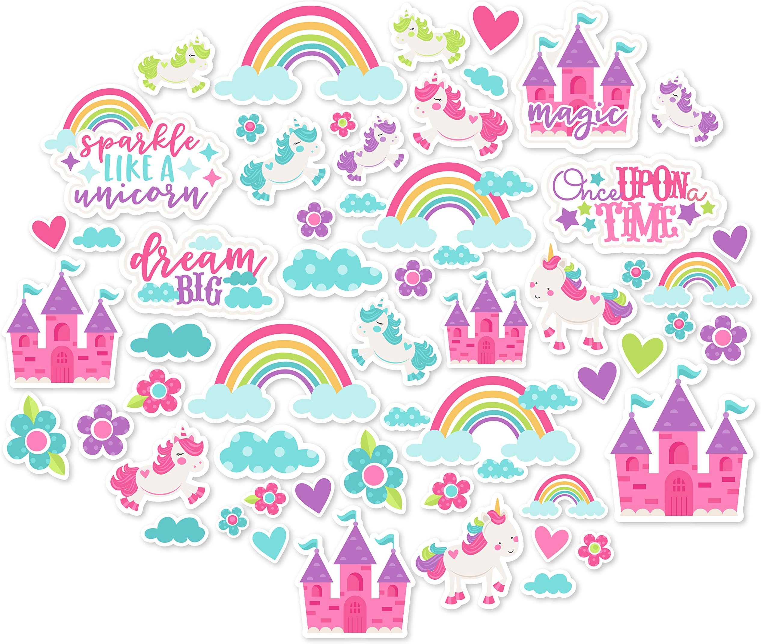 Amazon.com : Paper Die Cuts - Summer Basics - Over 60 Cardstock ...
