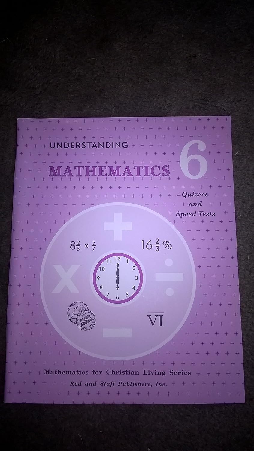 Amazon.com: Understanding Mathematics 6 Quizzes and Speed Tests ...