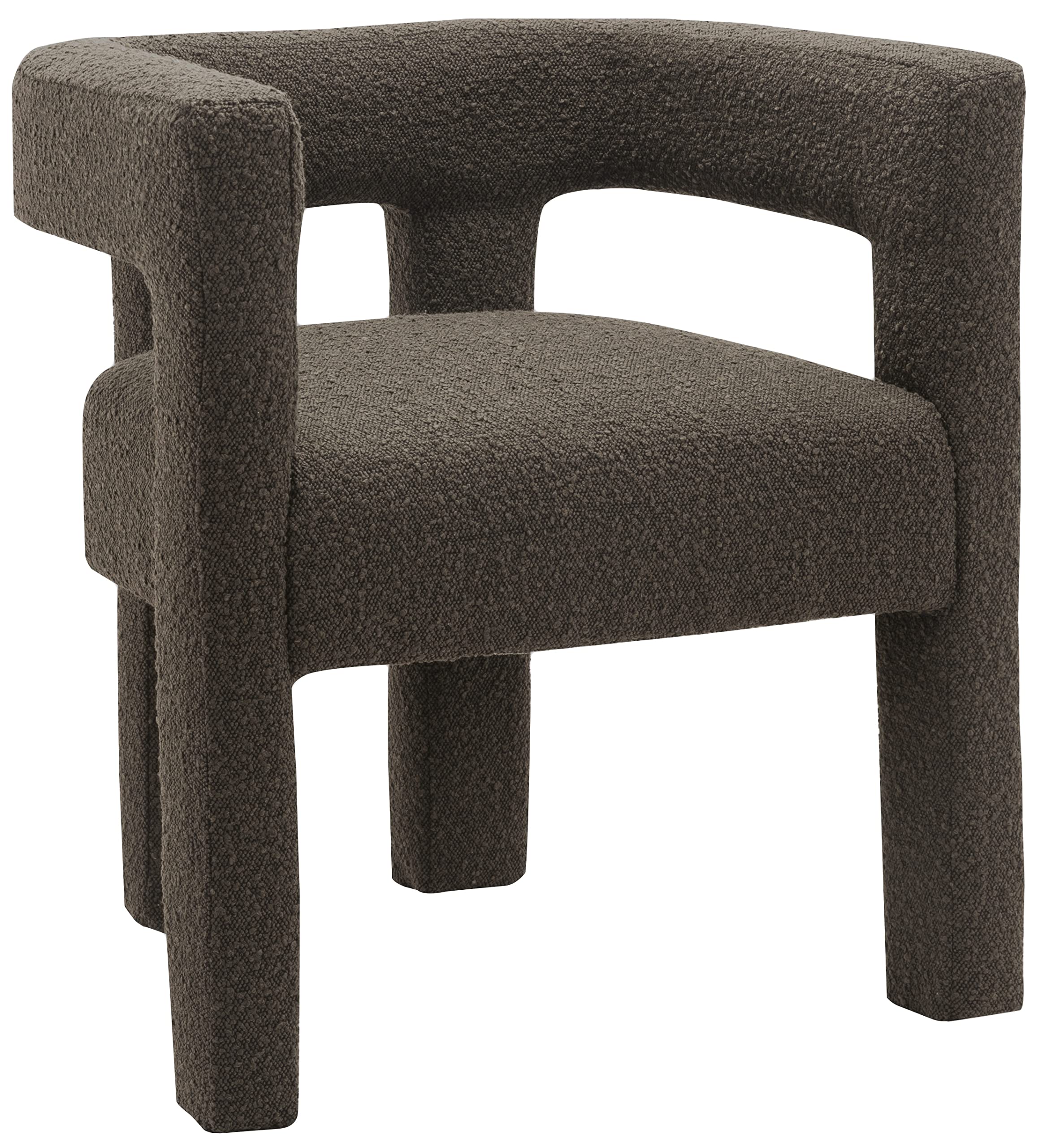 Meridian Furniture Athena Collection Modern | Contemporary Boucle ...
