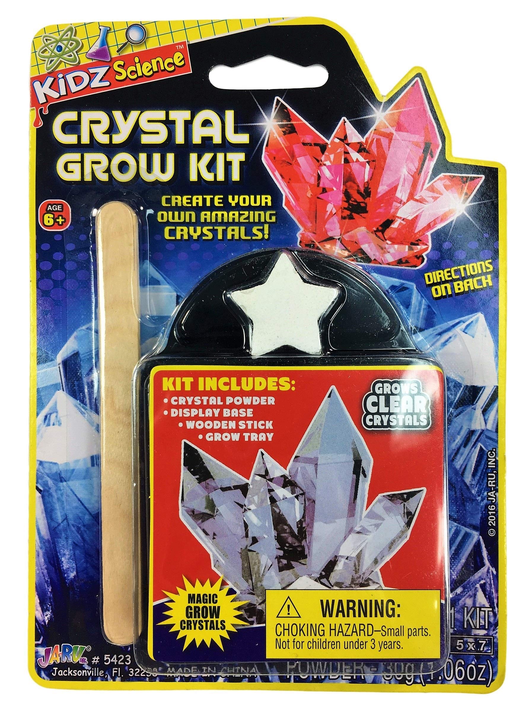 Amazon.com: JA-RU Magic Crystal Growing Kit (1 Mineral Toy Set) DIY ...