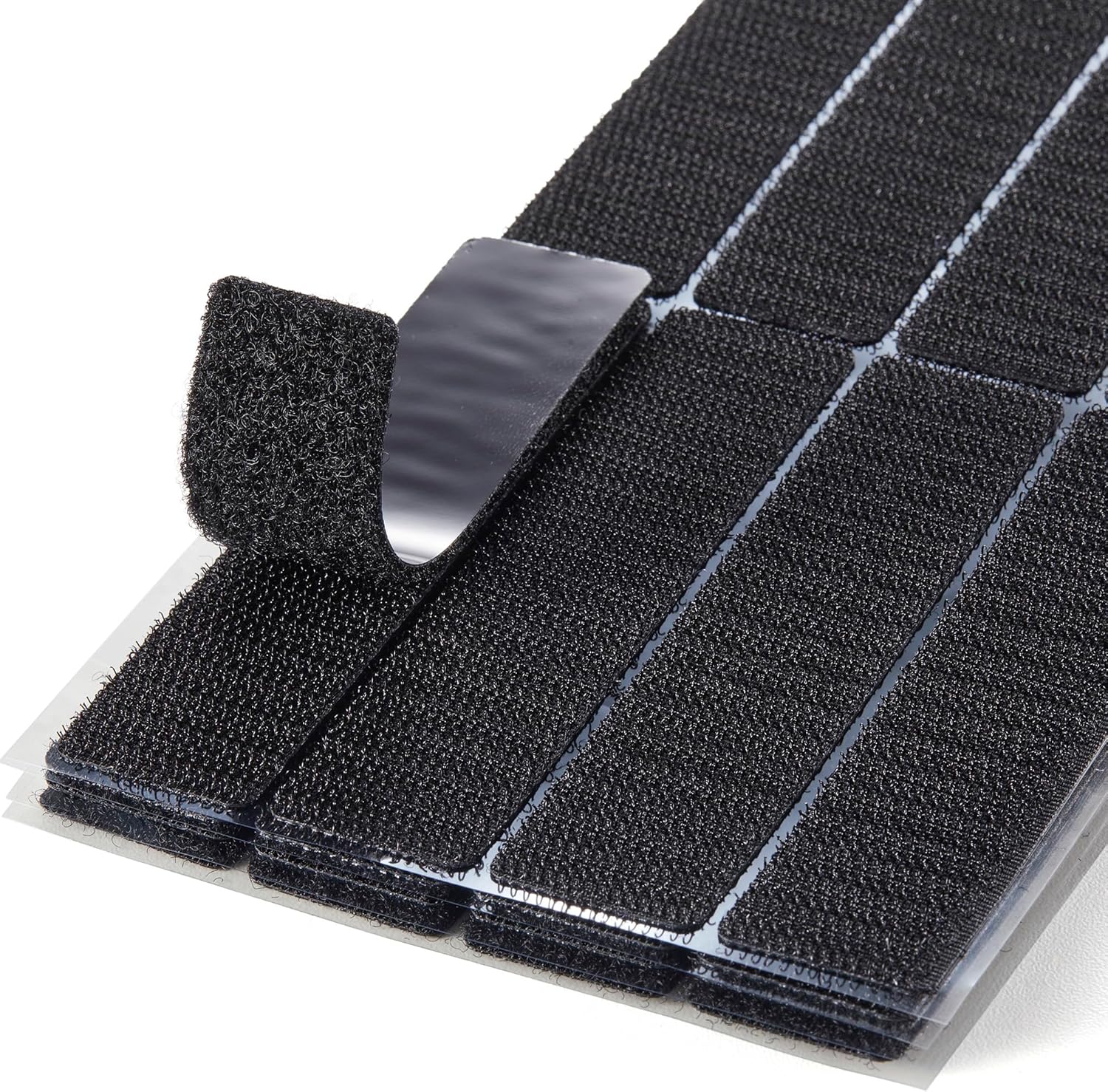 (1x4 Inch, 16 Sets) Strips with Adhesive for Fabric, Stick On for ...