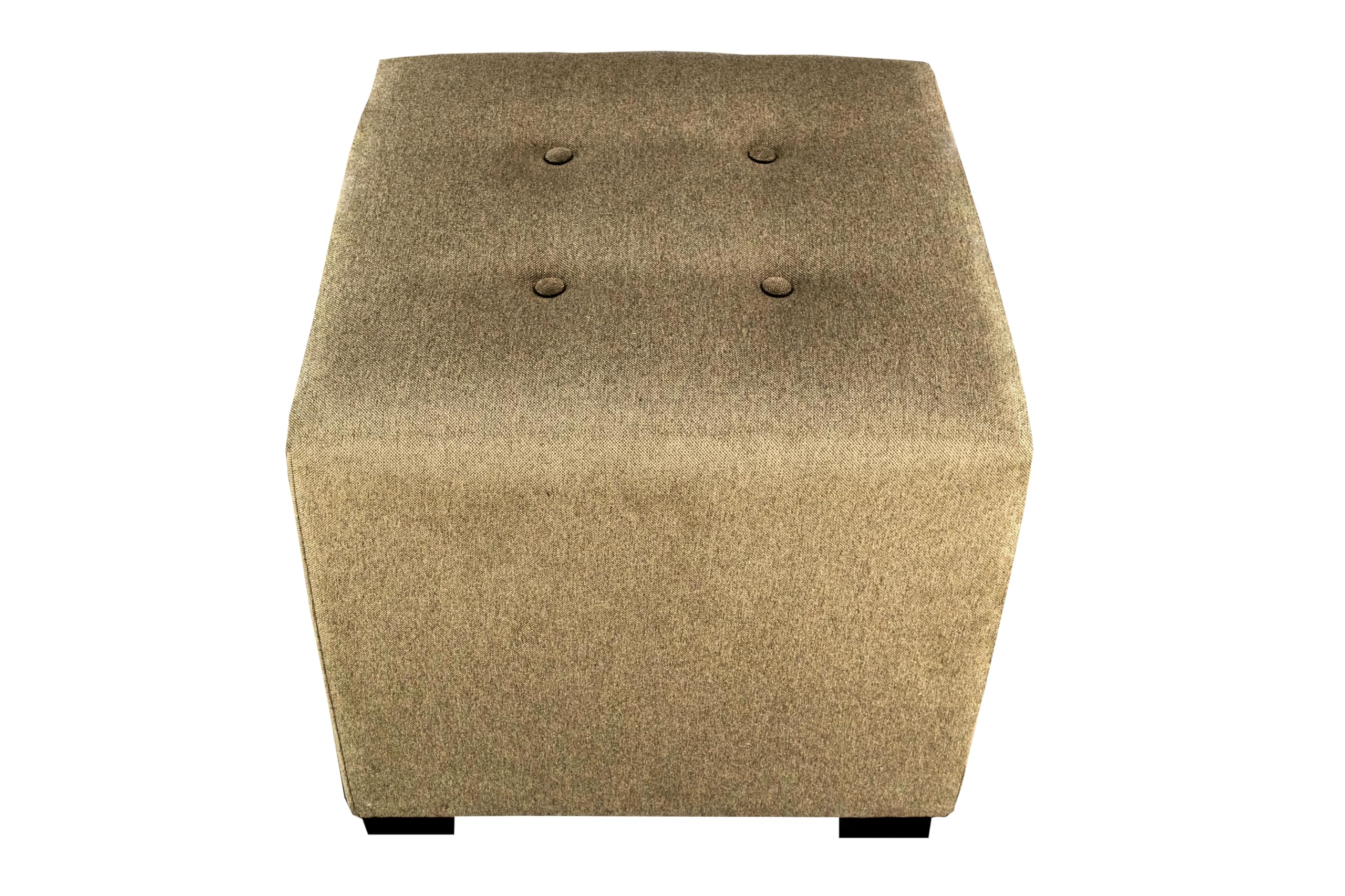 MJL Furniture Designs Merton Collection, Fabric Upholstered Modern Cube ...