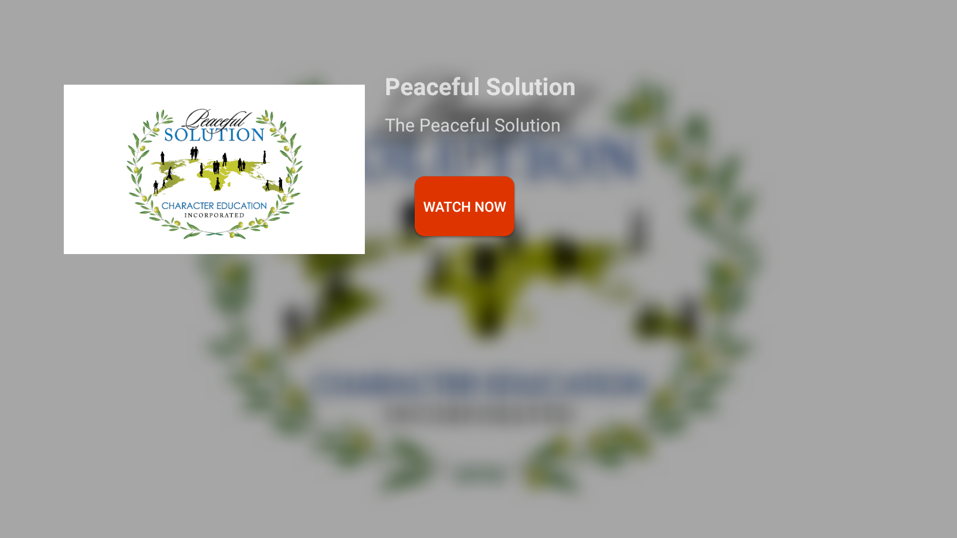 Peaceful Solution - App on Amazon Appstore