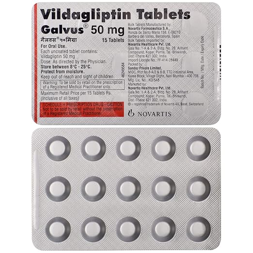 Galvus 50 mg - Strip of 2x15 Tablets : Amazon.in: Health & Personal Care