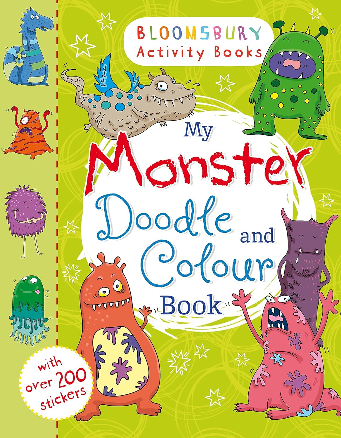 My Monster Doodle and Colour Book (Chameleons) : Sahai, Supriya: Amazon ...