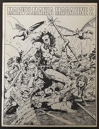 Marvelmania Magazine #2 first printing original 1970 Marvel Comic Book ...