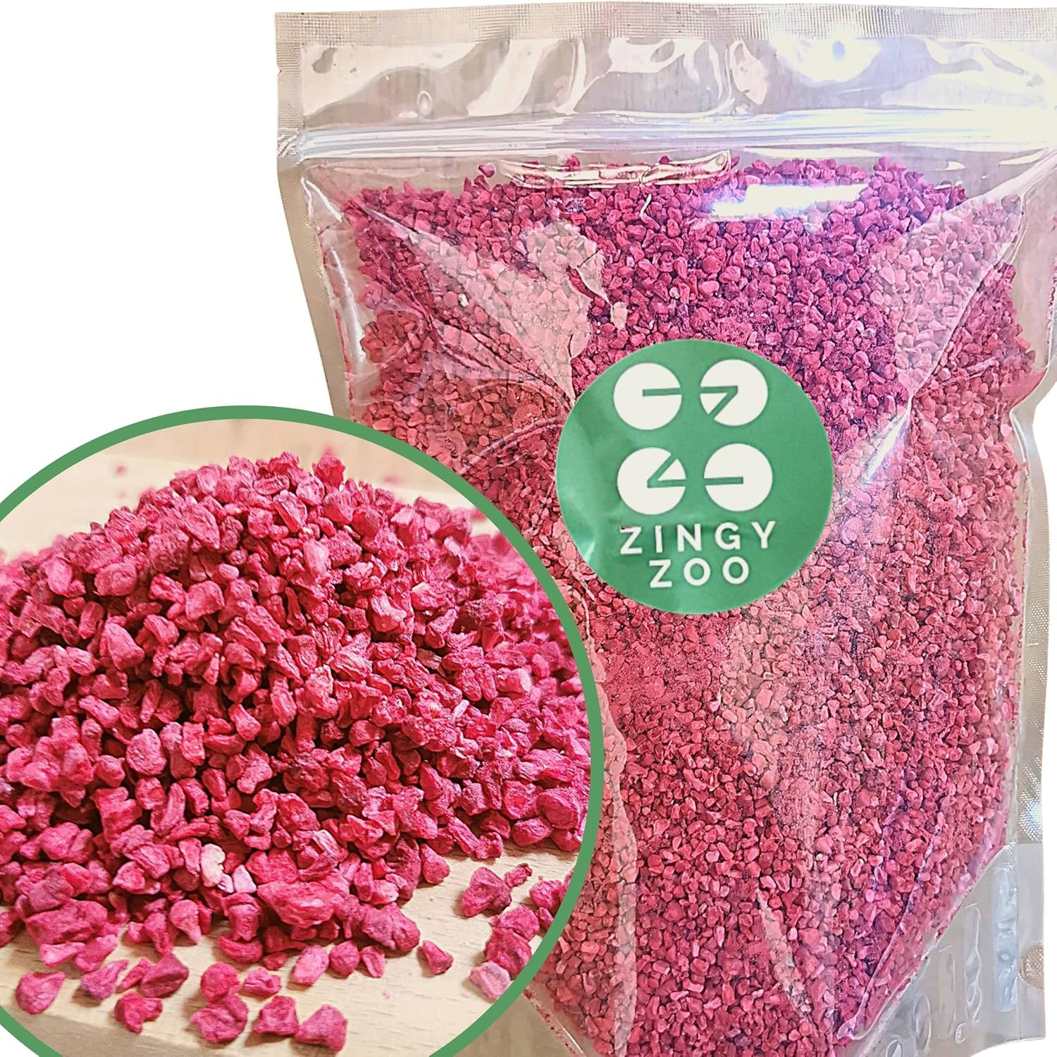 Freeze Dried Raspberry Pieces | XL 300g Pure Premium Dried Raspberries ...