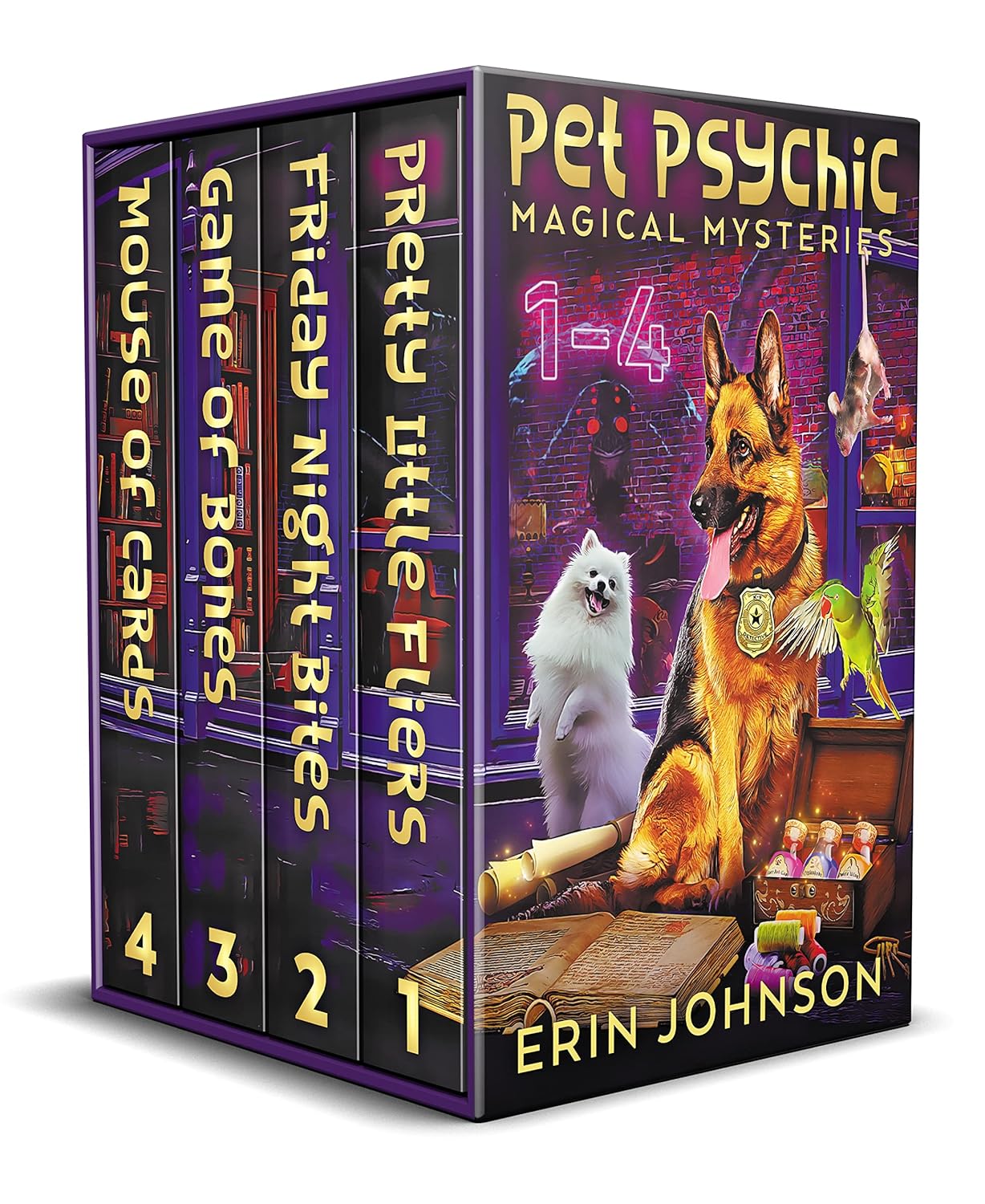 Amazon.com: Pet Psychic Magical Mysteries: Books 1-4 (Pet Psychic ...