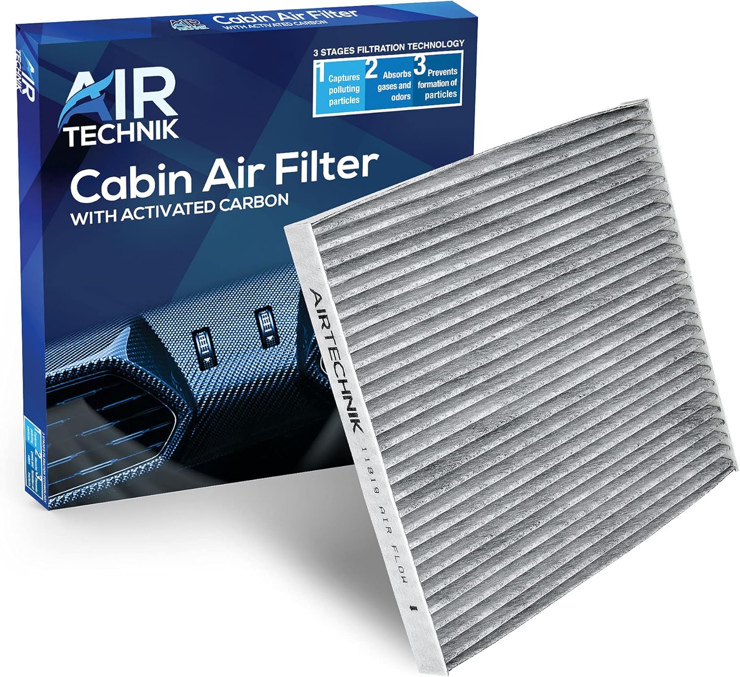 Amazon.com: AirTechnik CF11819 Cabin Air Filter w/Activated Carbon ...