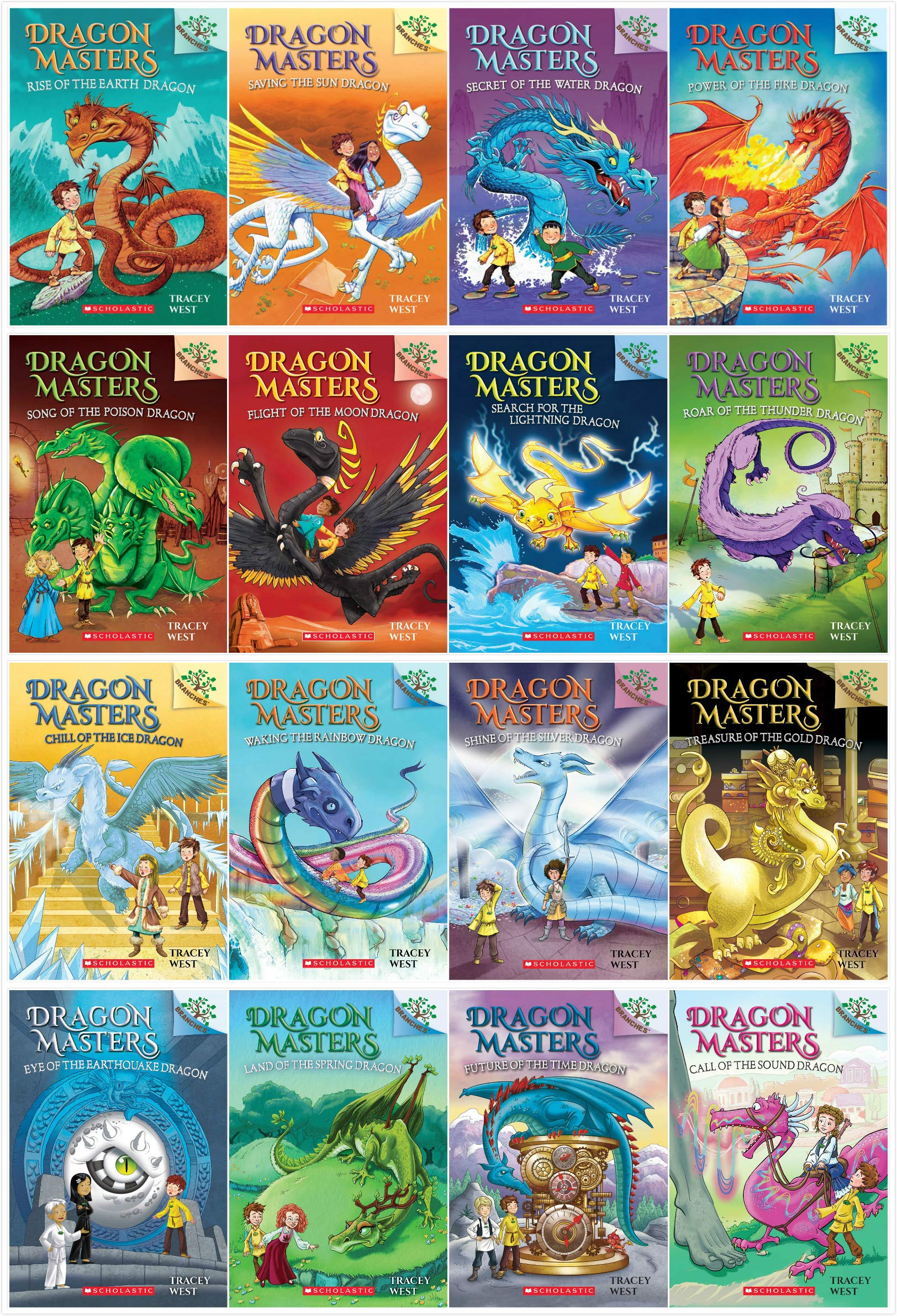 NEW! Dragon Masters Books Complete 18 Books Set: Tracey West: Amazon ...