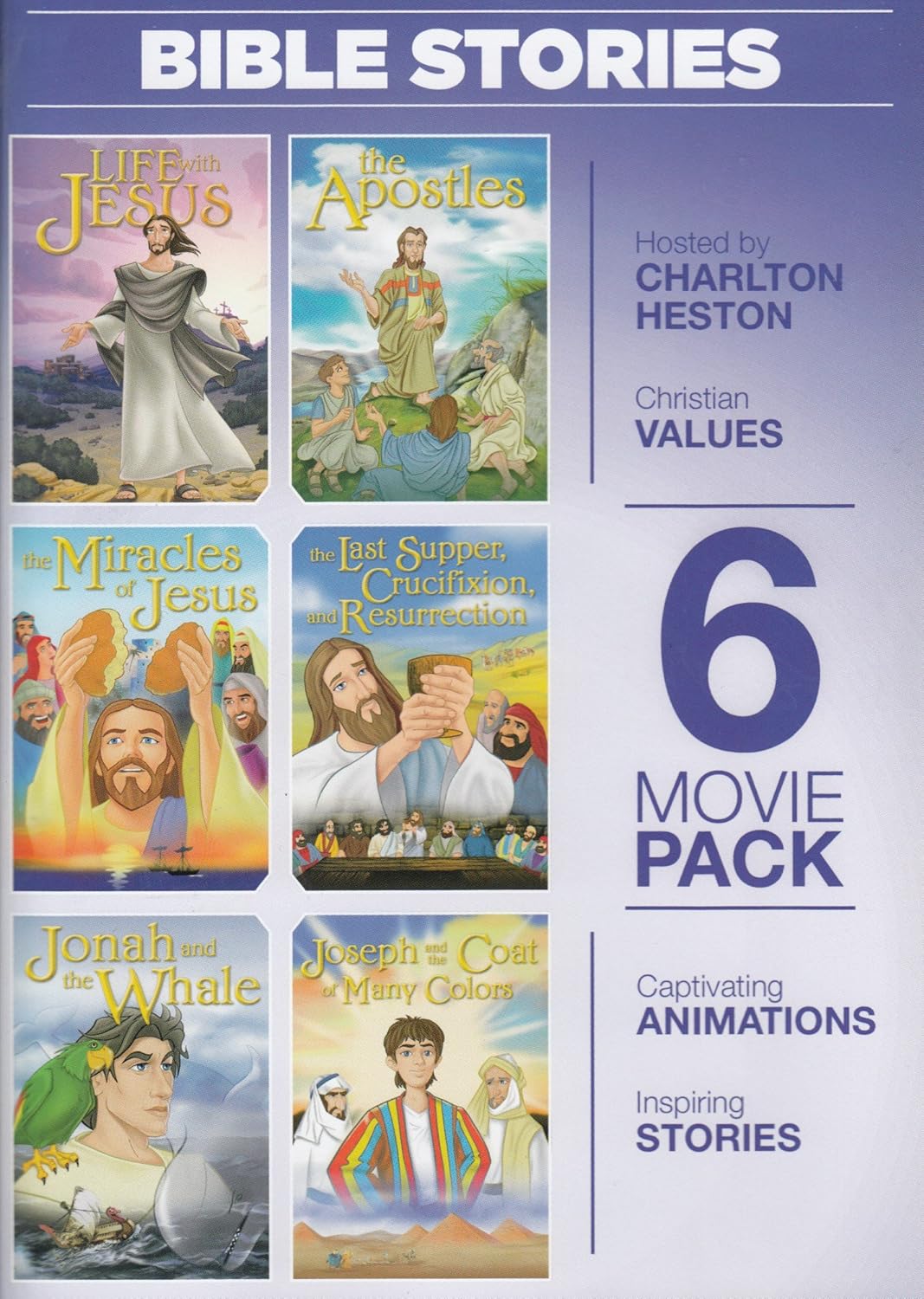Amazon.com: Greatest Heroes and Legends of the Bible (Six-Pack ...