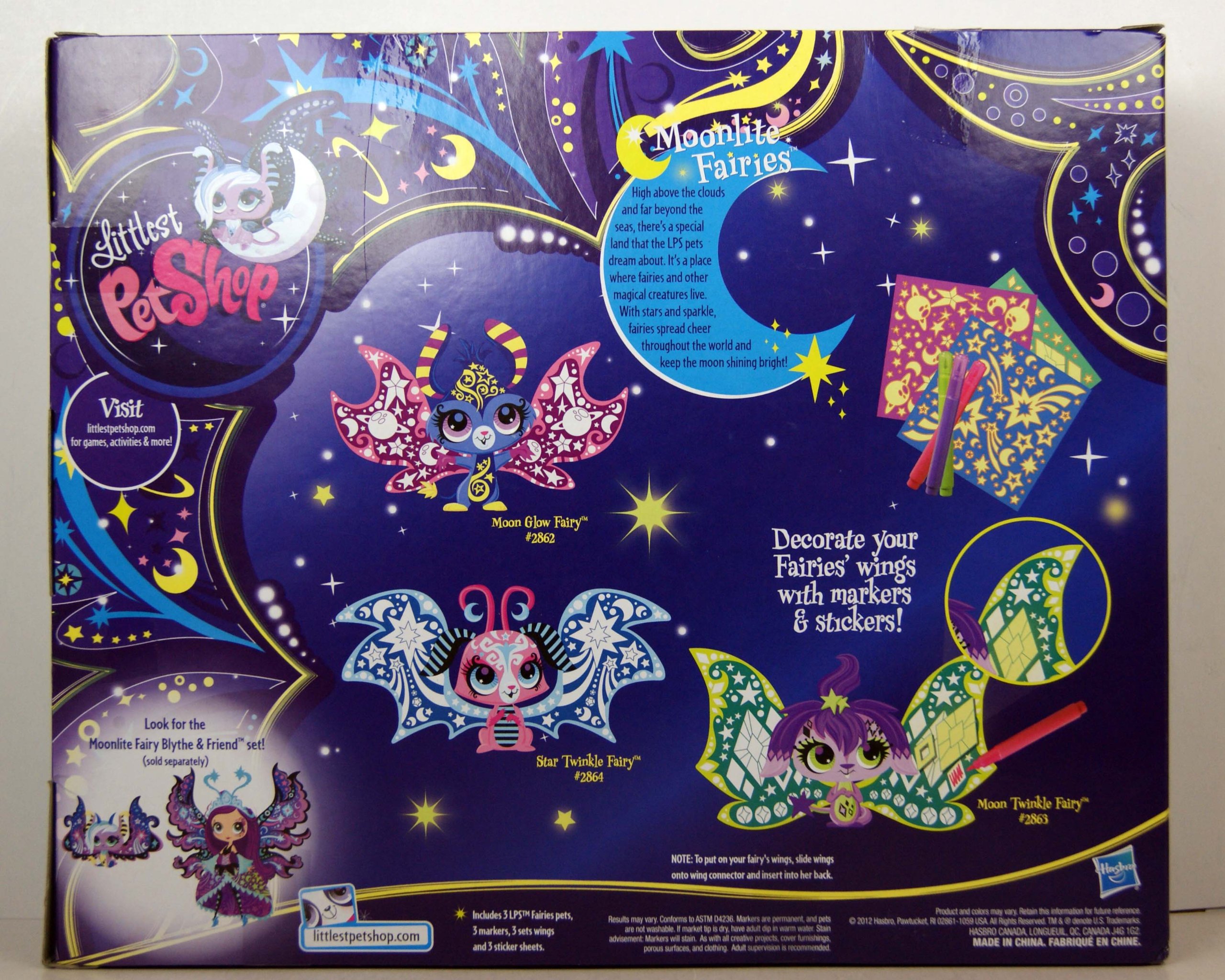 Littlest Pet Shop Moonlite Fairies