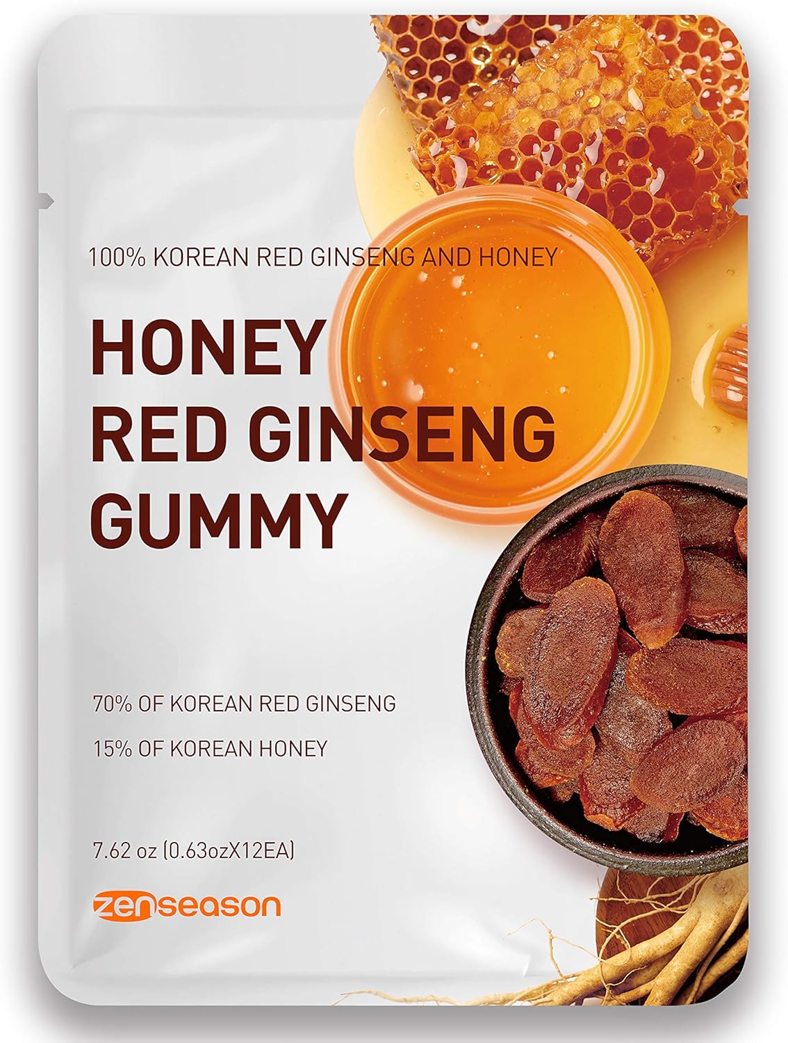 Amazon.com: 100% Korean Red Ginseng Slices, Asian Panax Ginseng ...