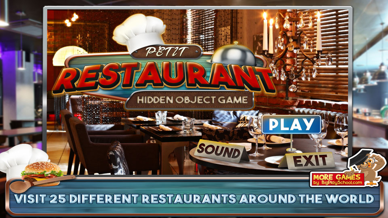 #48 - Petit Restaurant - New Free Hidden Object Games - App on Amazon ...