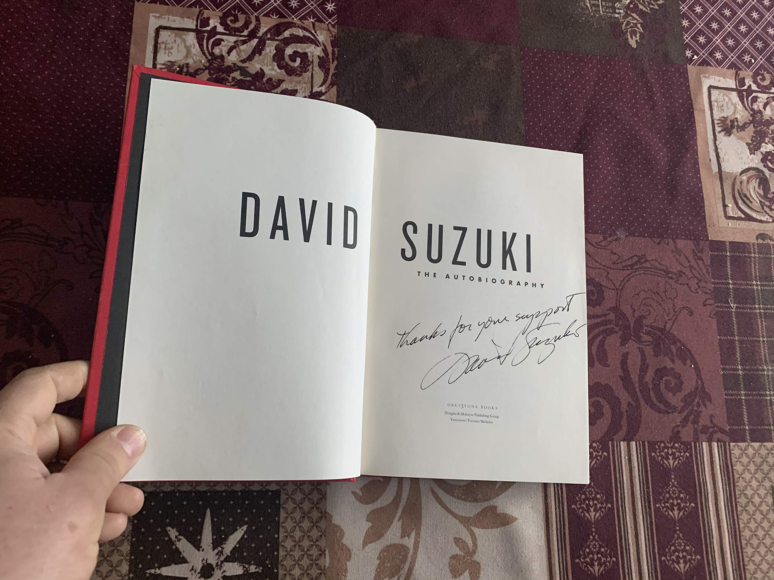 David Suzuki: The Autobiography: Suzuki, David: 9781553651567: Amazon ...