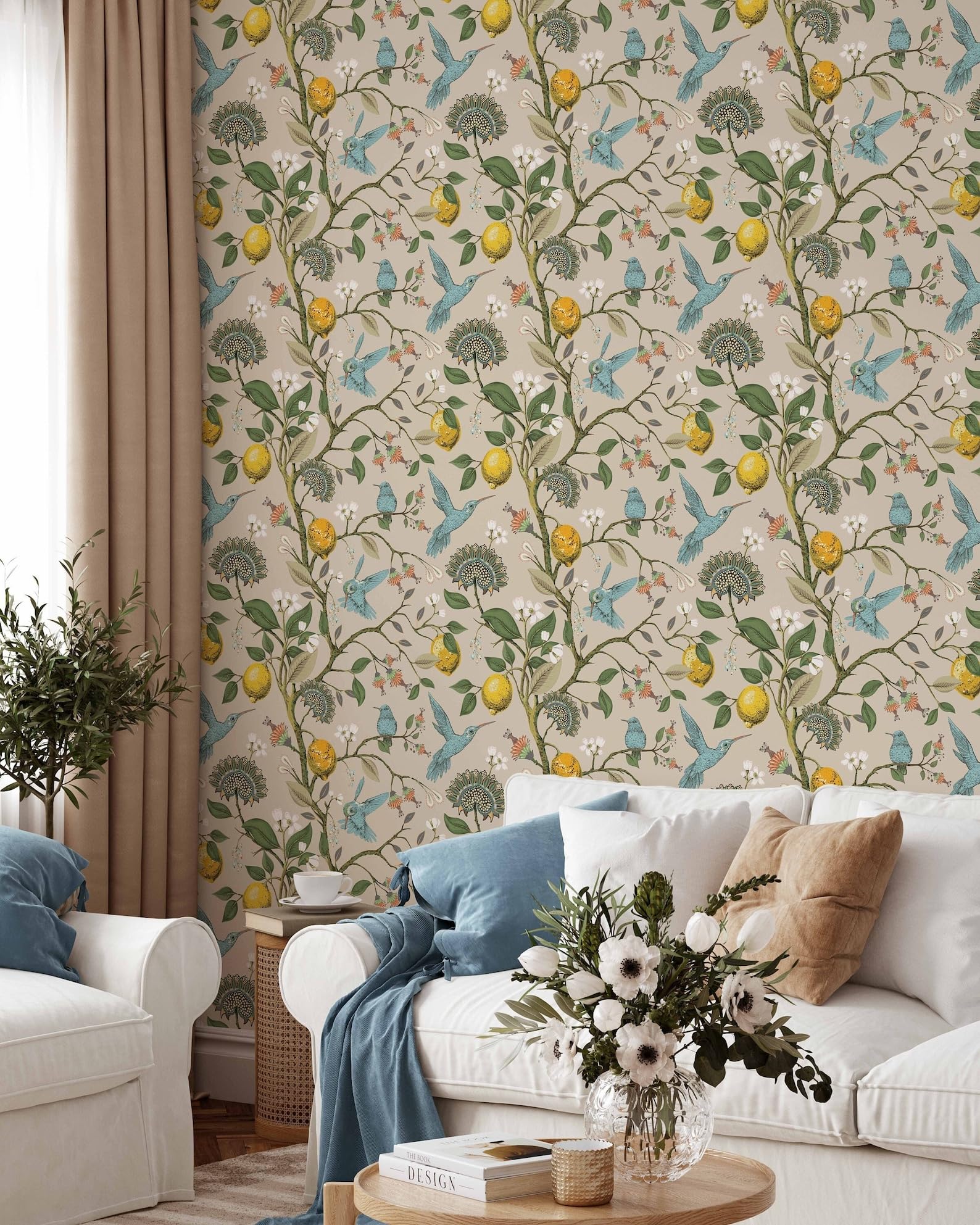 Lemon Tree Wallpaper William Morris
