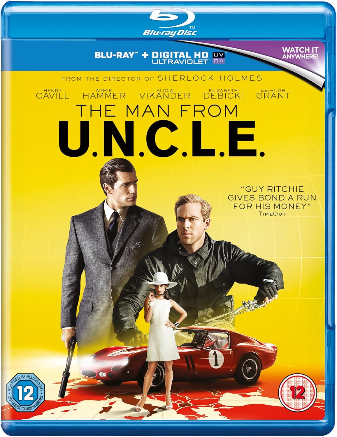 The Man From UNCLE [Blu-ray] [2015]: Amazon.co.uk: Henry Cavill, Arnie ...