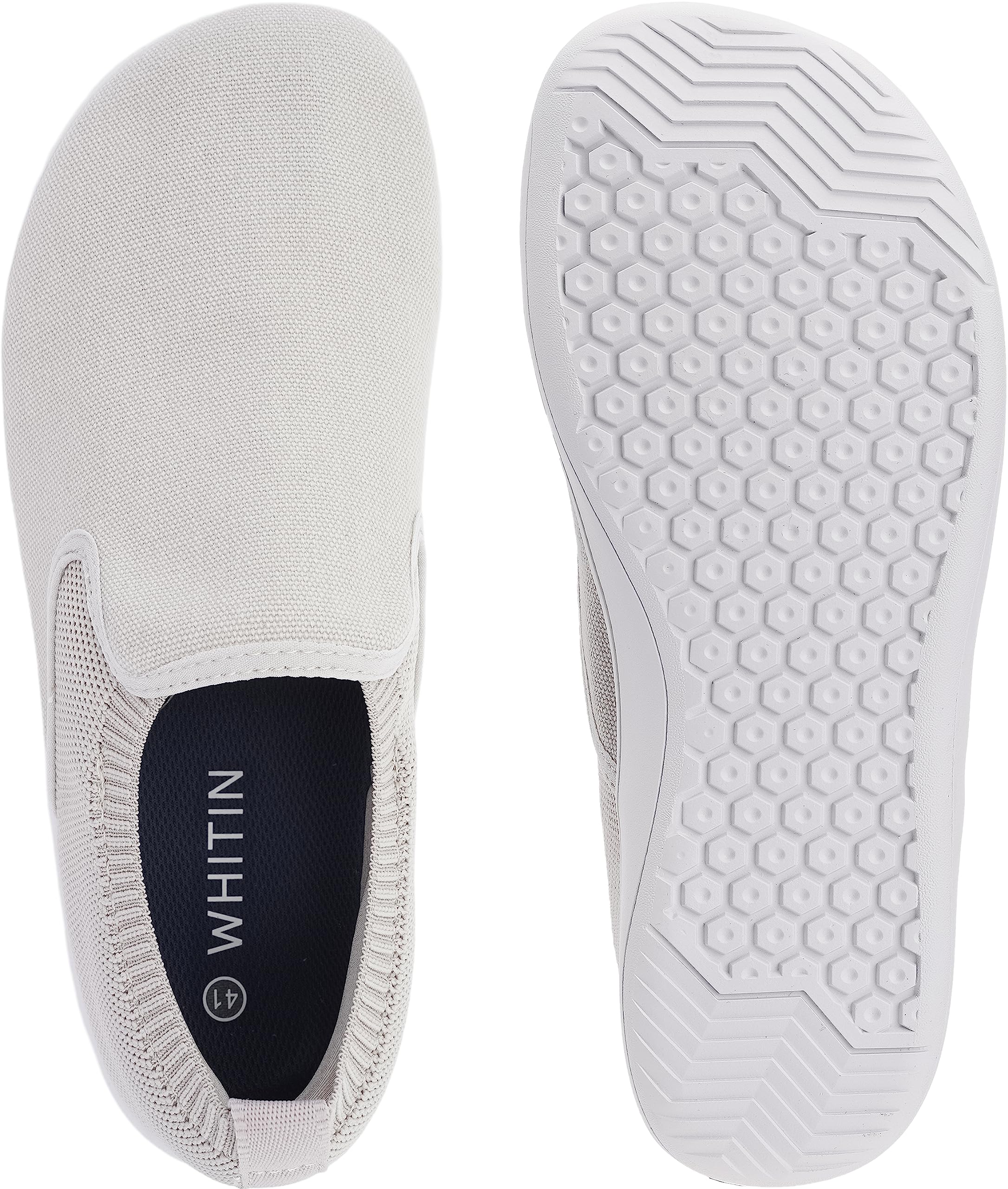 Snapklik.com : Fashion Mens Wide Toe Box Barefoot Sneakers Slip On ...