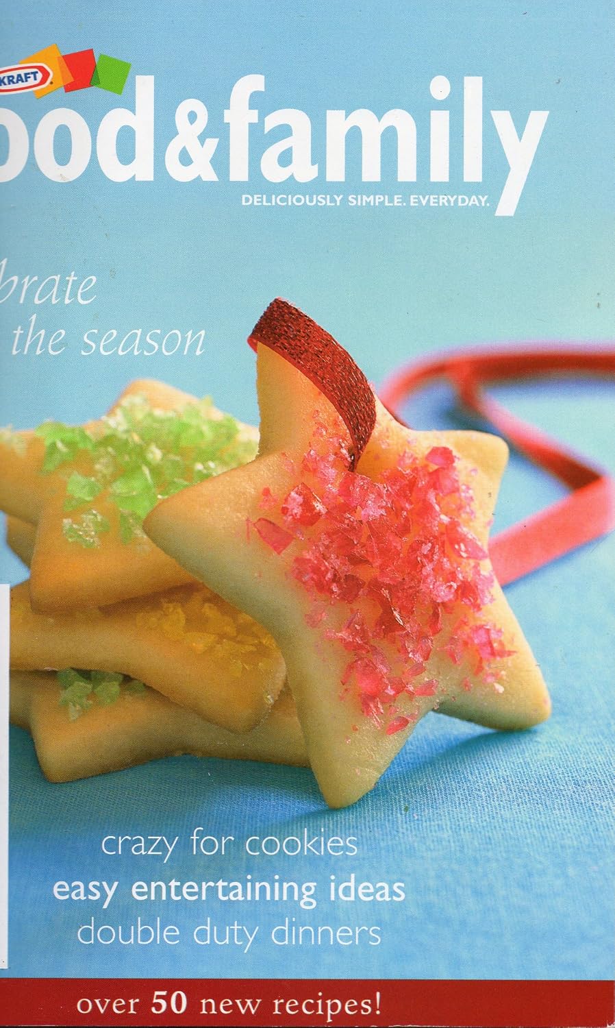 Amazon.com: Holiday 2004 Issue of Kraft Food & Family Magazine ...