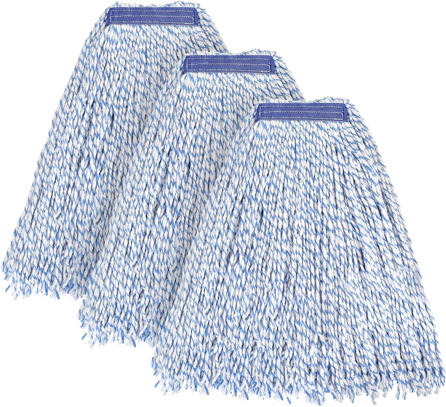 Amazon.com: MATTHEW CLEANING Looped-Open Cotton Wet Mop 1.25 ...