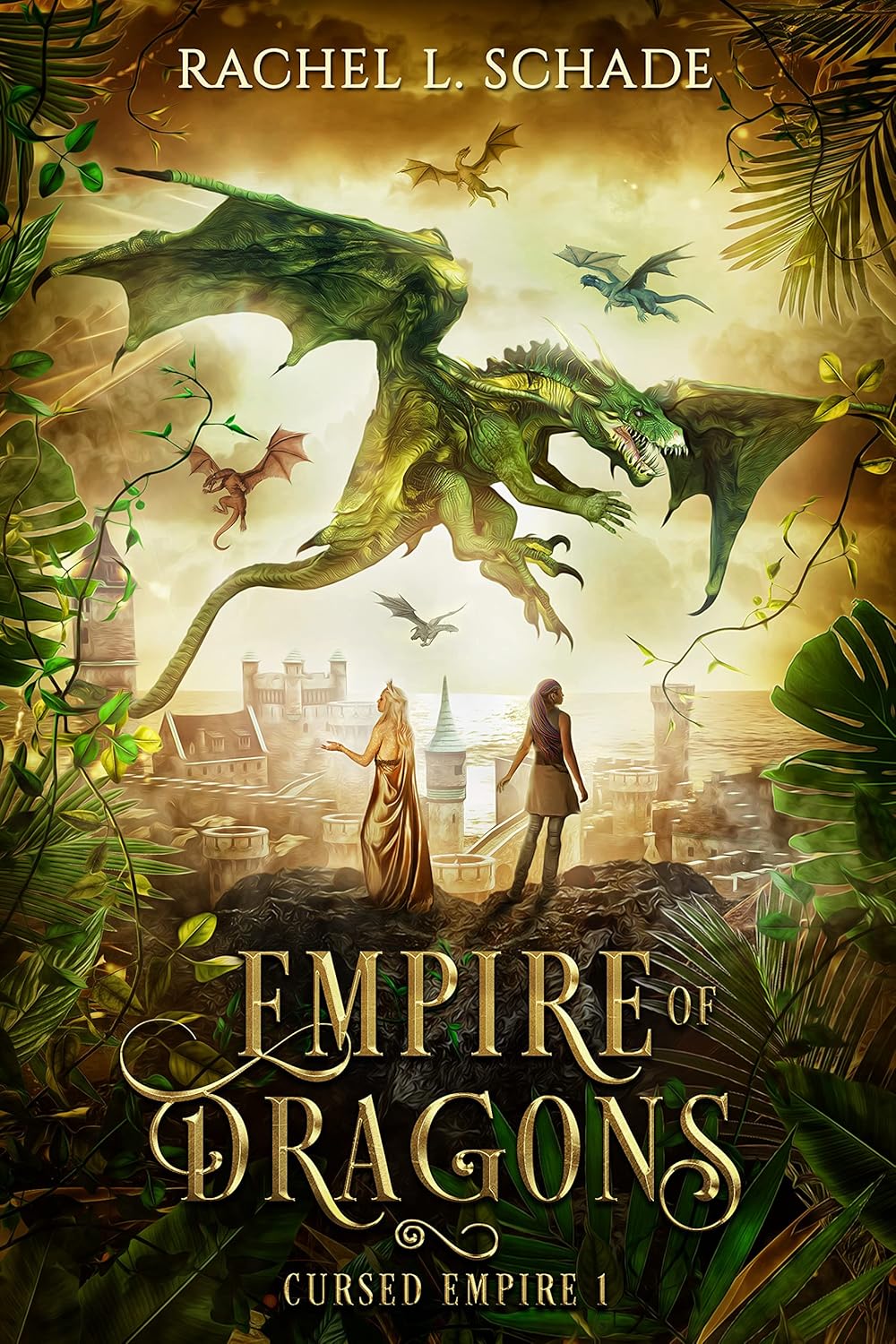 Amazon.com: Empire of Dragons: A YA Epic Romantic Fantasy (Cursed ...