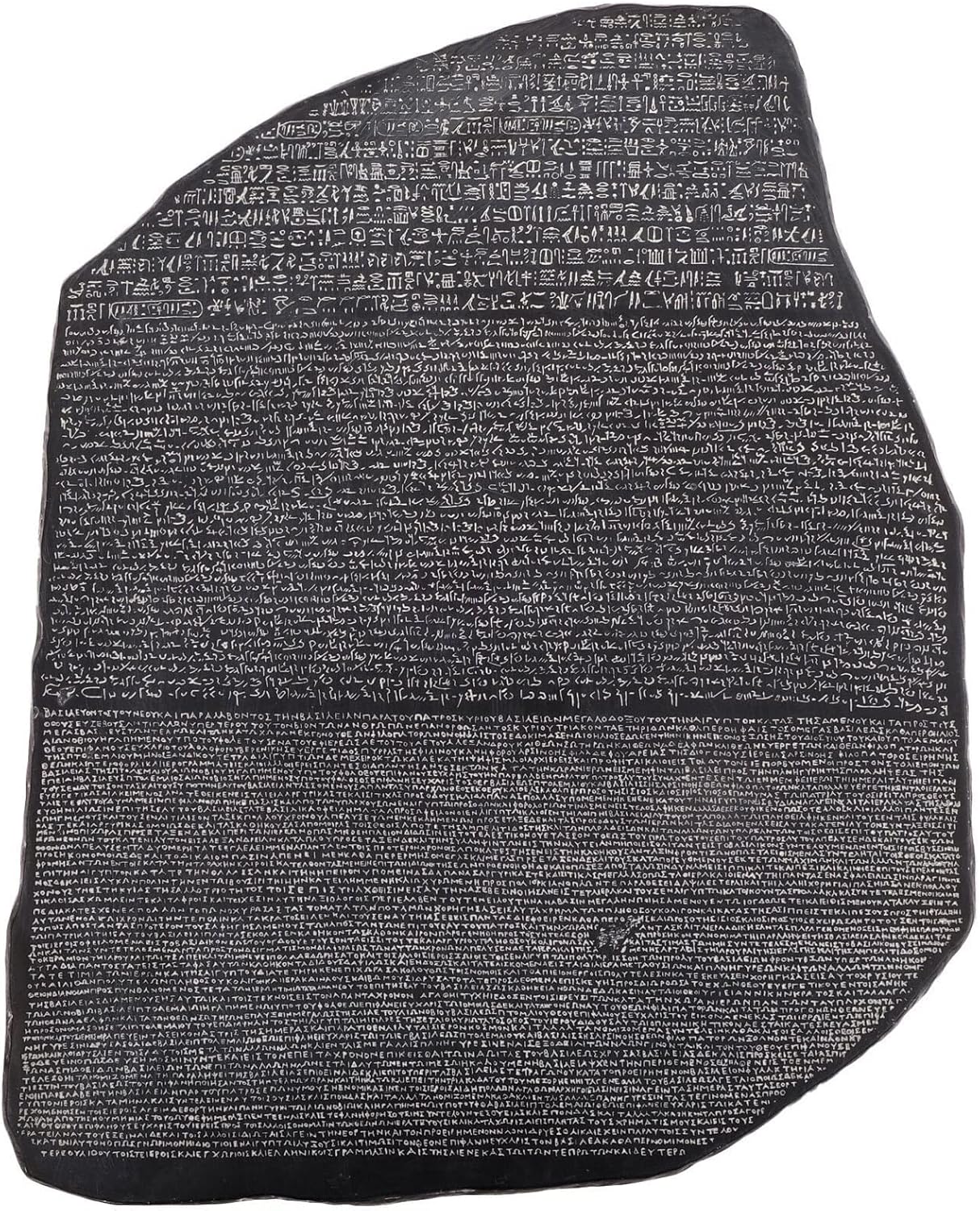 Amazon.com: Rosetta Stone Sculpture Replica Egyptian Art Handmade Wall ...