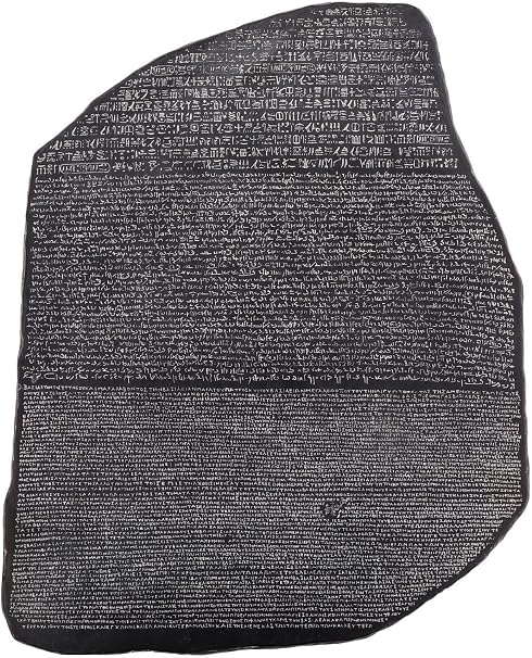 Amazon.com: Rosetta Stone Sculpture Replica Egyptian Art Handmade Wall ...