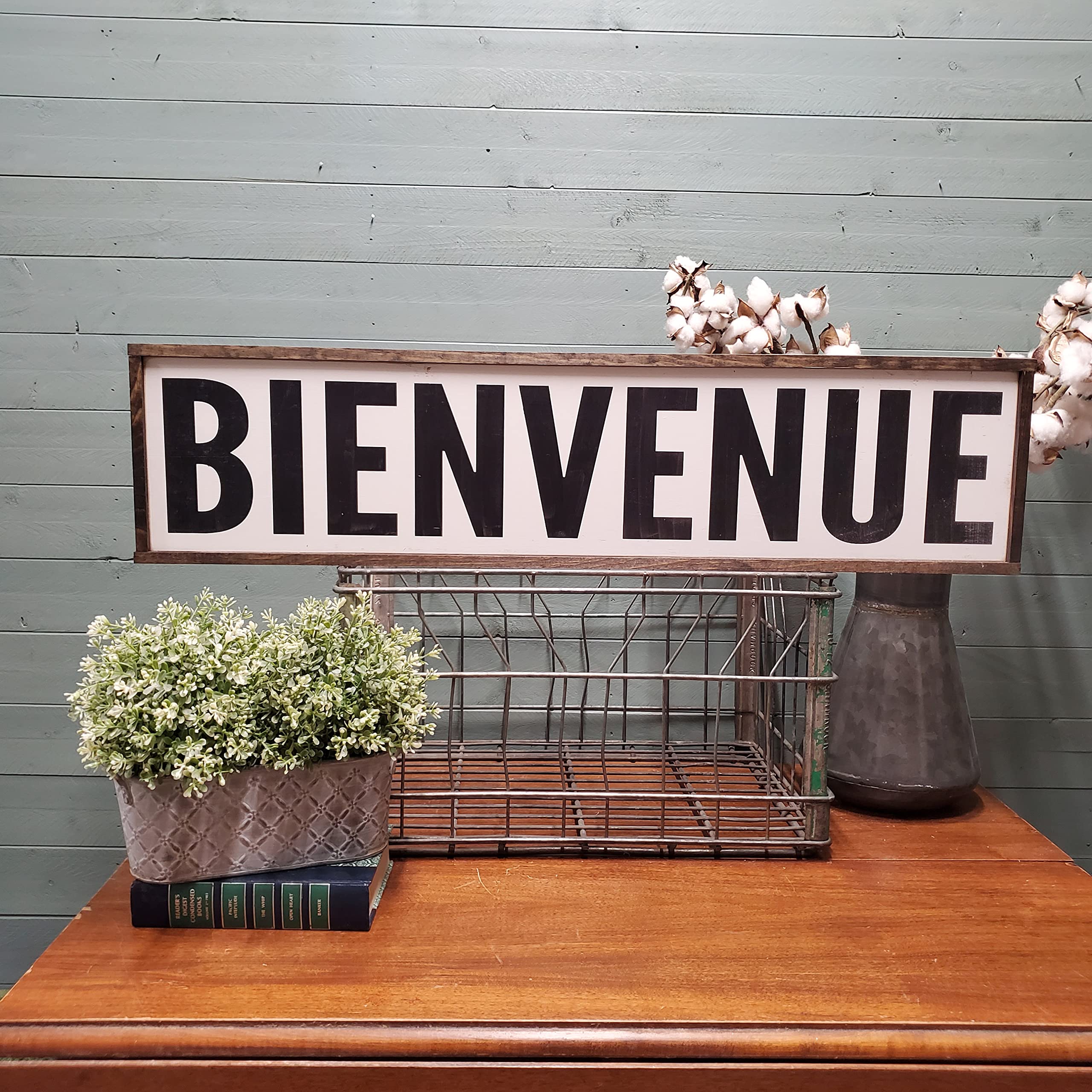 Wood Sign Farmhouse Decor French Country