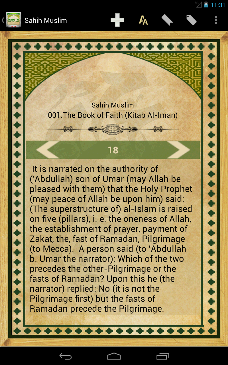 Hadith - Sahih Bukhari, Sahih Muslim, Sunan Ibn Majah, Sunan Abu Dawud ...