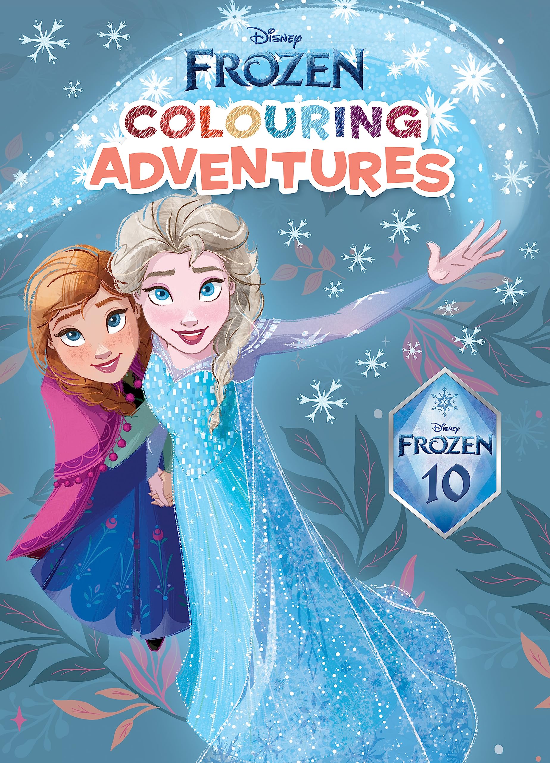Frozen 10th Anniversary: Colouring Adventures (Disney) : Amazon.com.au ...