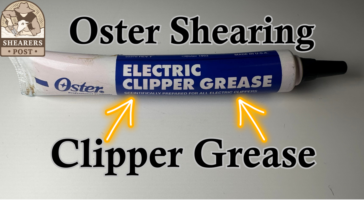 Watch Proper Oster Clipper Shearing Grease Lubrication on Amazon Live