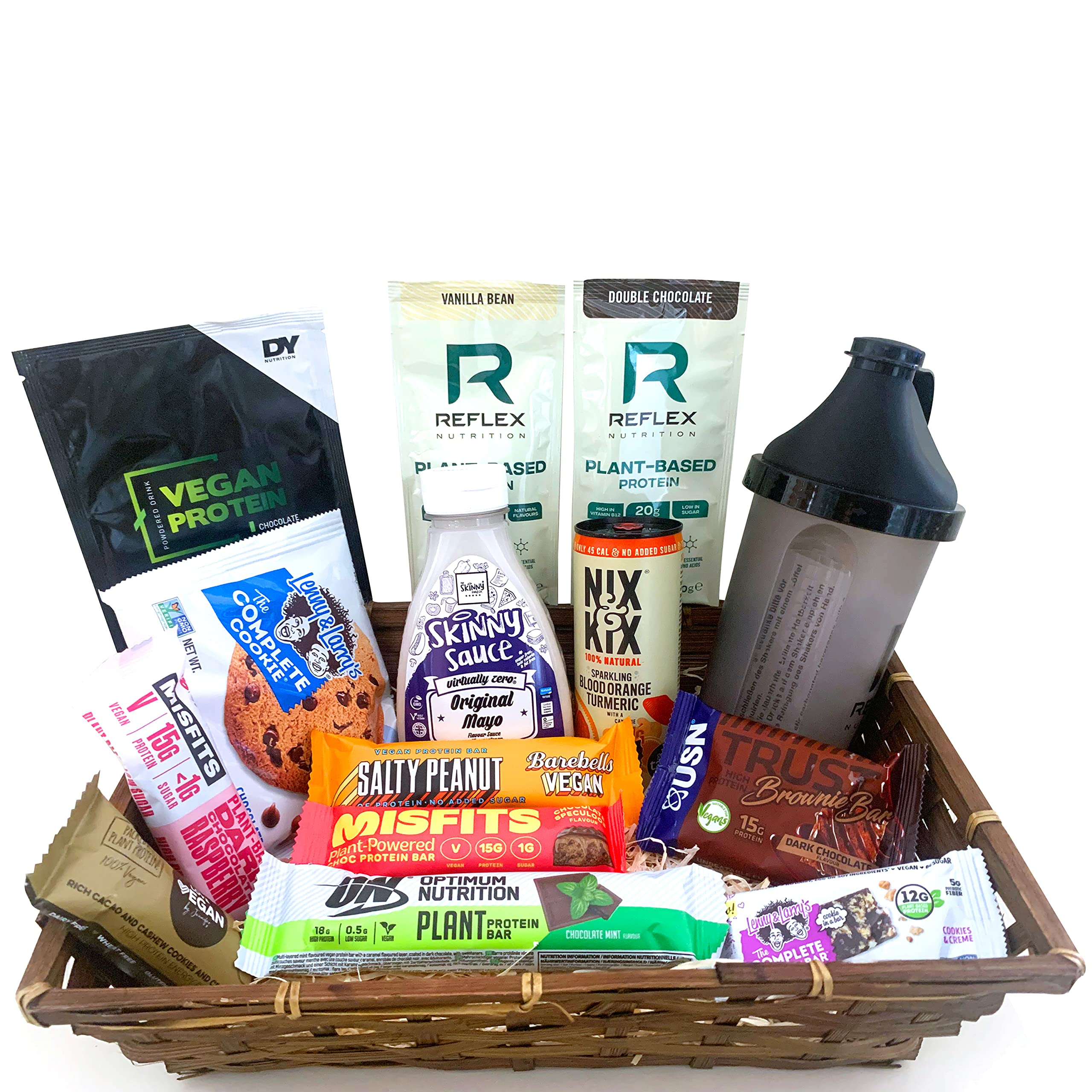 Protein Vegan Snack Box Plant Based Protein Snacks Low Calorie ...