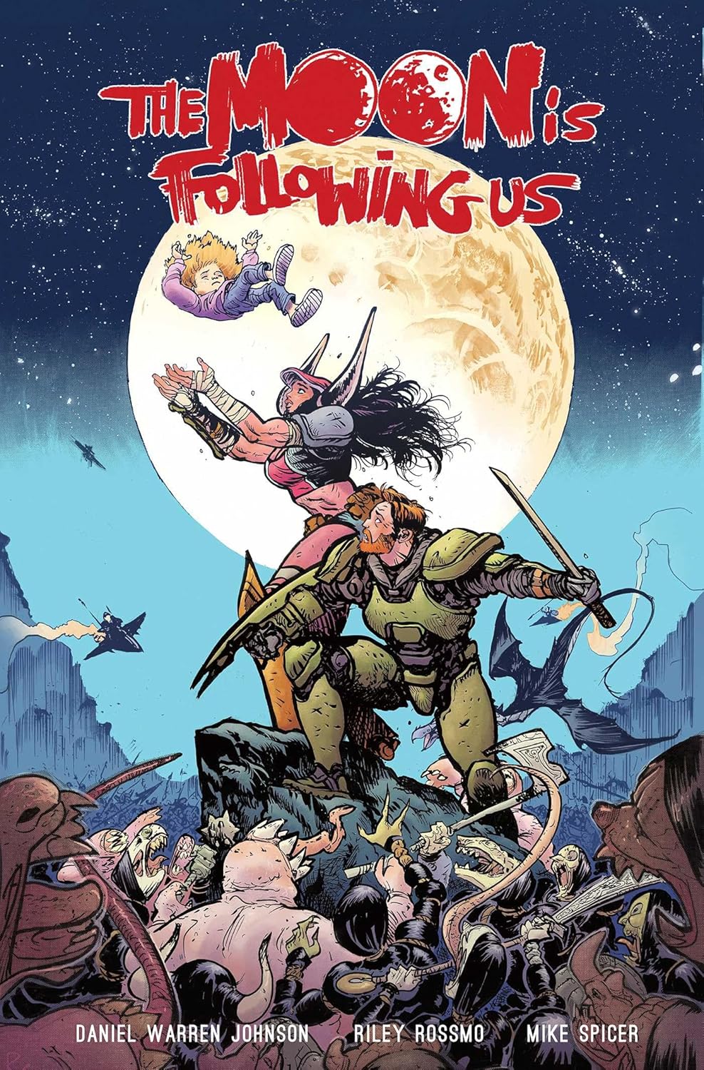 Amazon.com: The Moon Is Following Us Volume 1: 9781534328273: Johnson ...