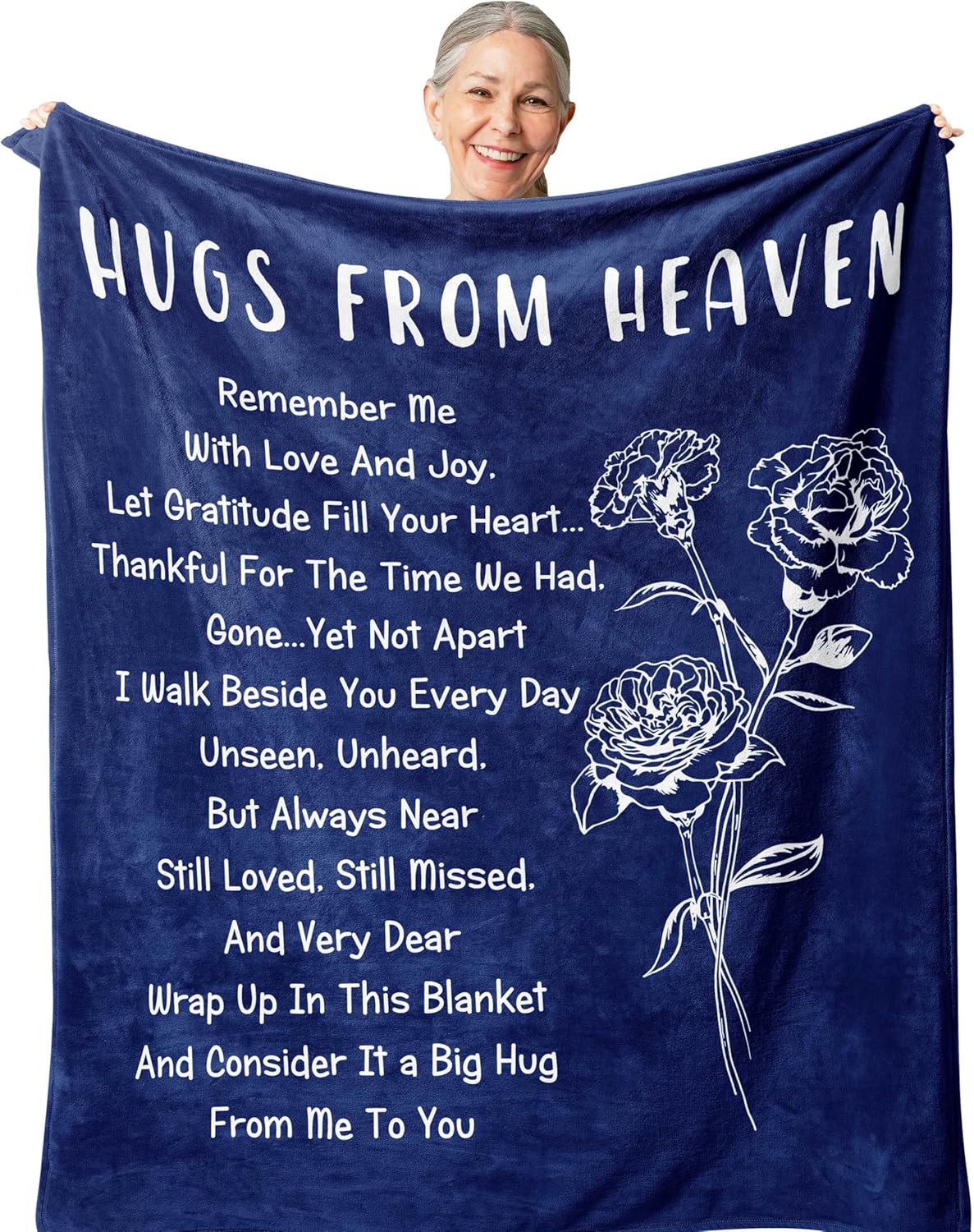 Amazon.com: Zolumy Memorial Blanket for Loss, Bereavement Gift Idea ...