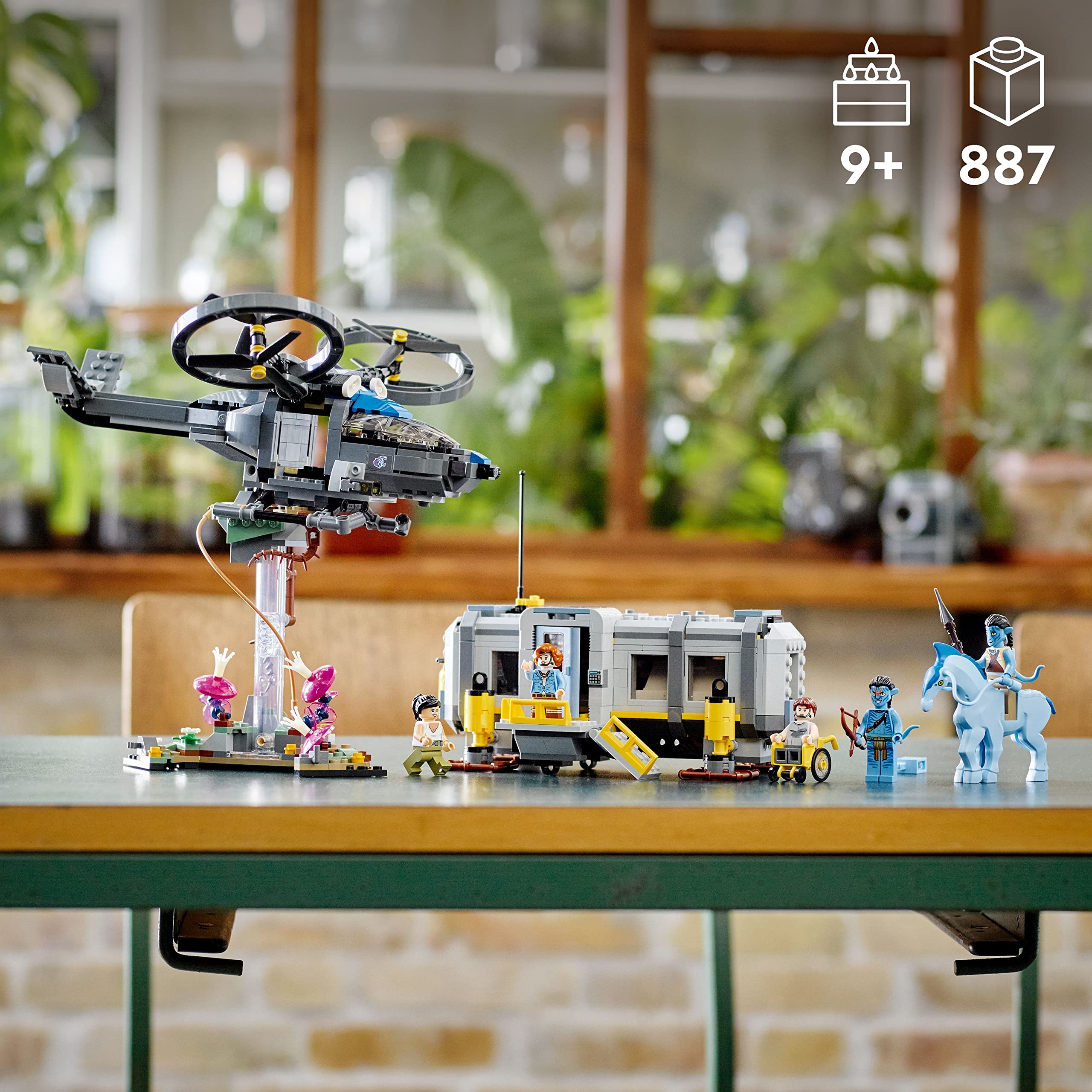 LEGO Avatar Floating Mountains: Site 26 & RDA Samson 75573 Buildable ...