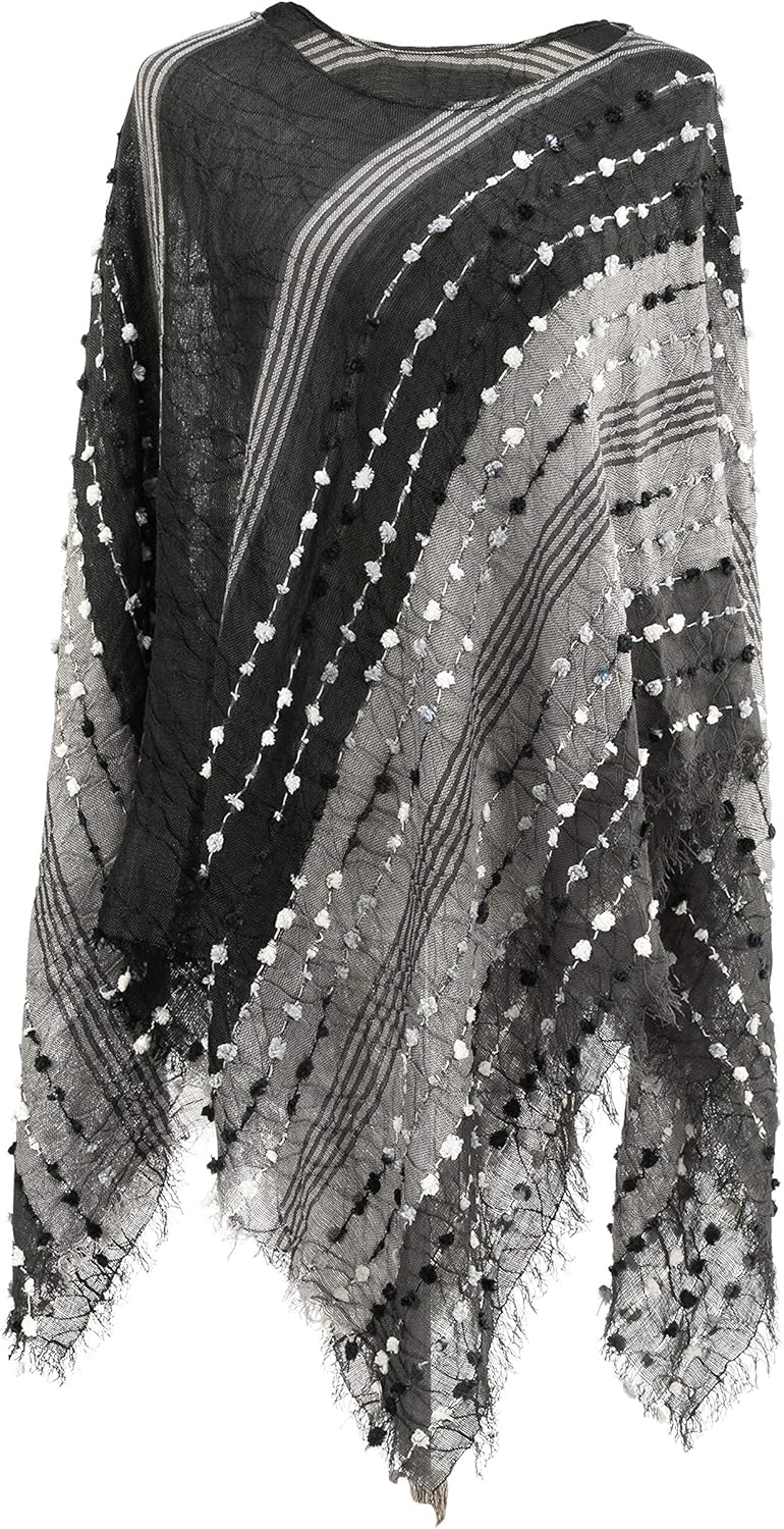 DEMDACO Textured Black One Size Fits Most Acrylic and Polyester Fabric ...