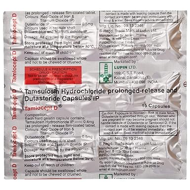Tamlocept D - Strip of 15 Capsules : Amazon.in: Health & Personal Care