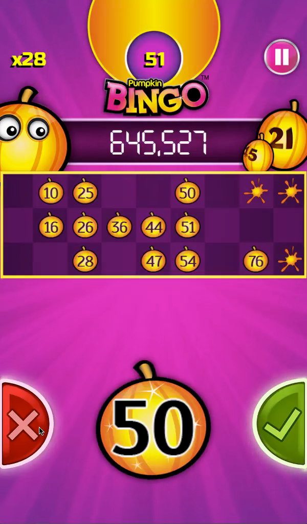 Pumpkin Bingo - App on Amazon Appstore