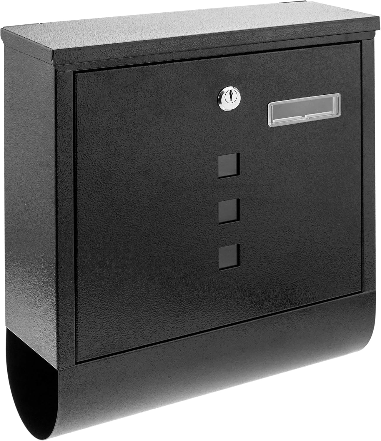 PrimeMatik Metal Mailbox for Letters, Postal and Rolled Magazines in ...