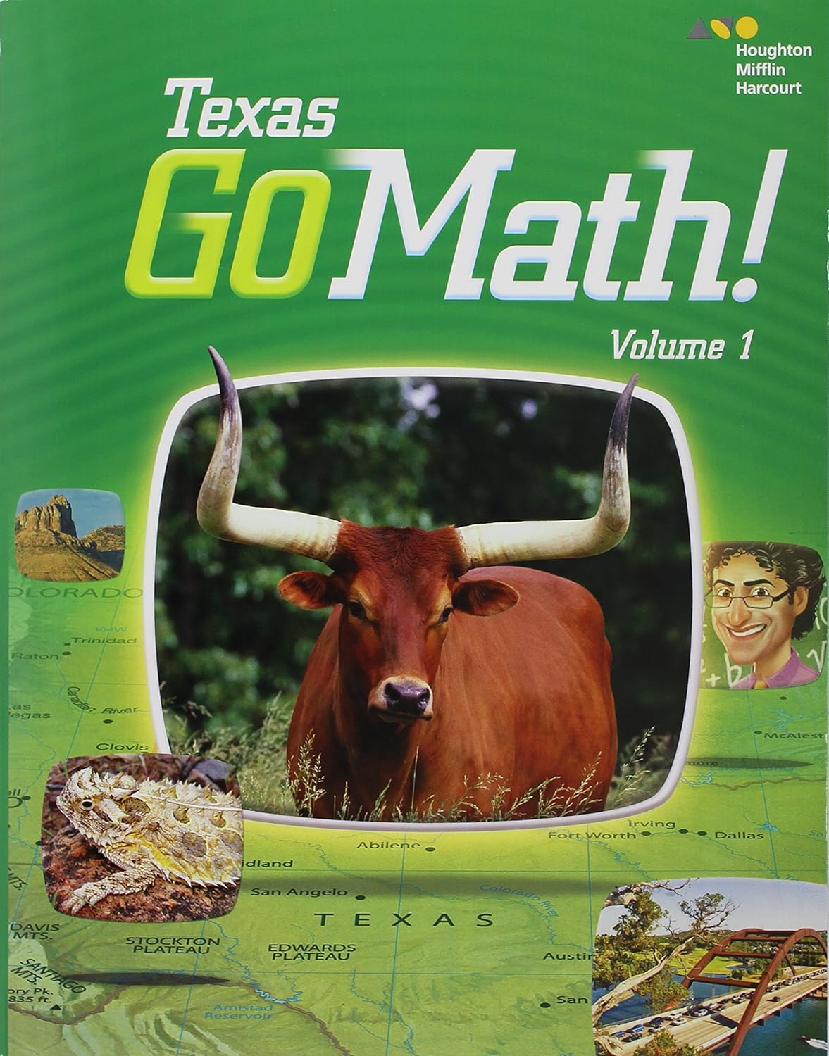 Go Math! Texas 2015, Grade 1: Volume 1 and 2: 9780544139725: Amazon.com ...