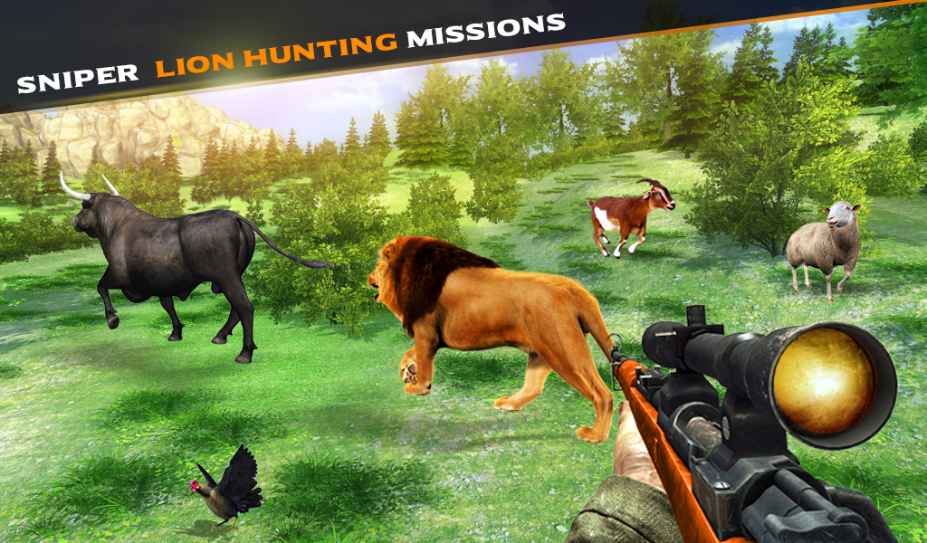 Hunting Animal Sniper Shoot - Safari Lion Hunter - App on Amazon Appstore
