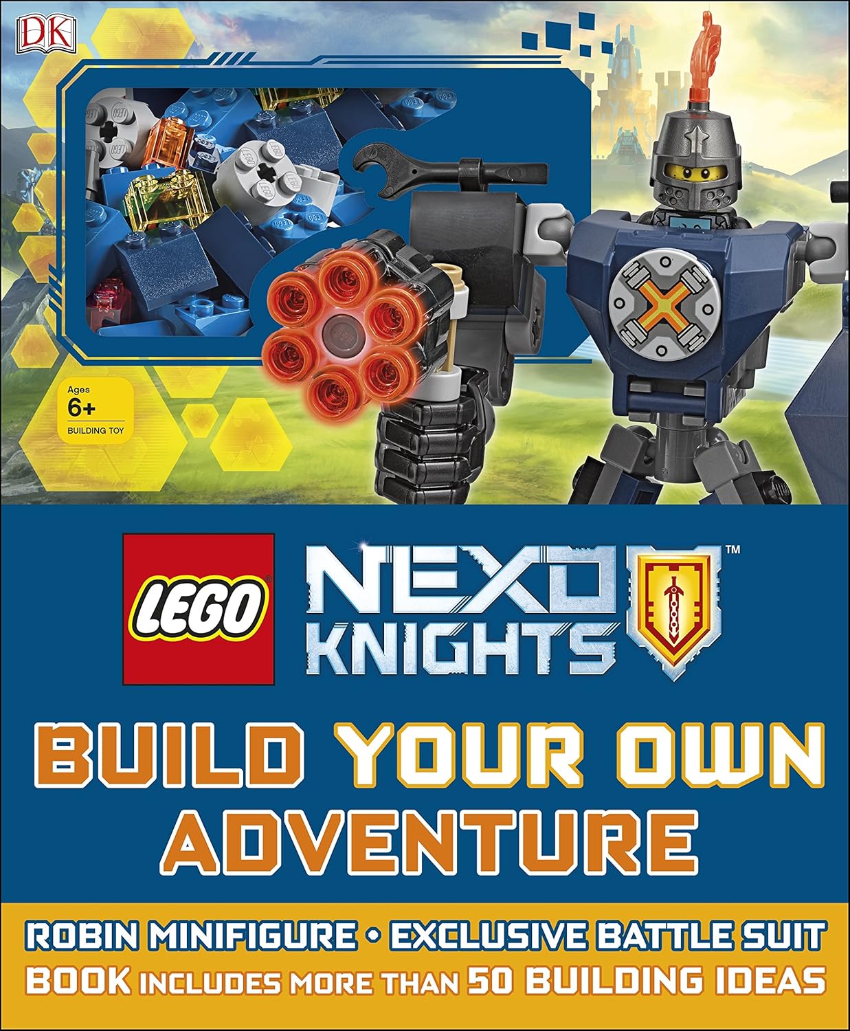 LEGO NEXO KNIGHTS Build Your Own Adventure: 9780241283653: Books ...