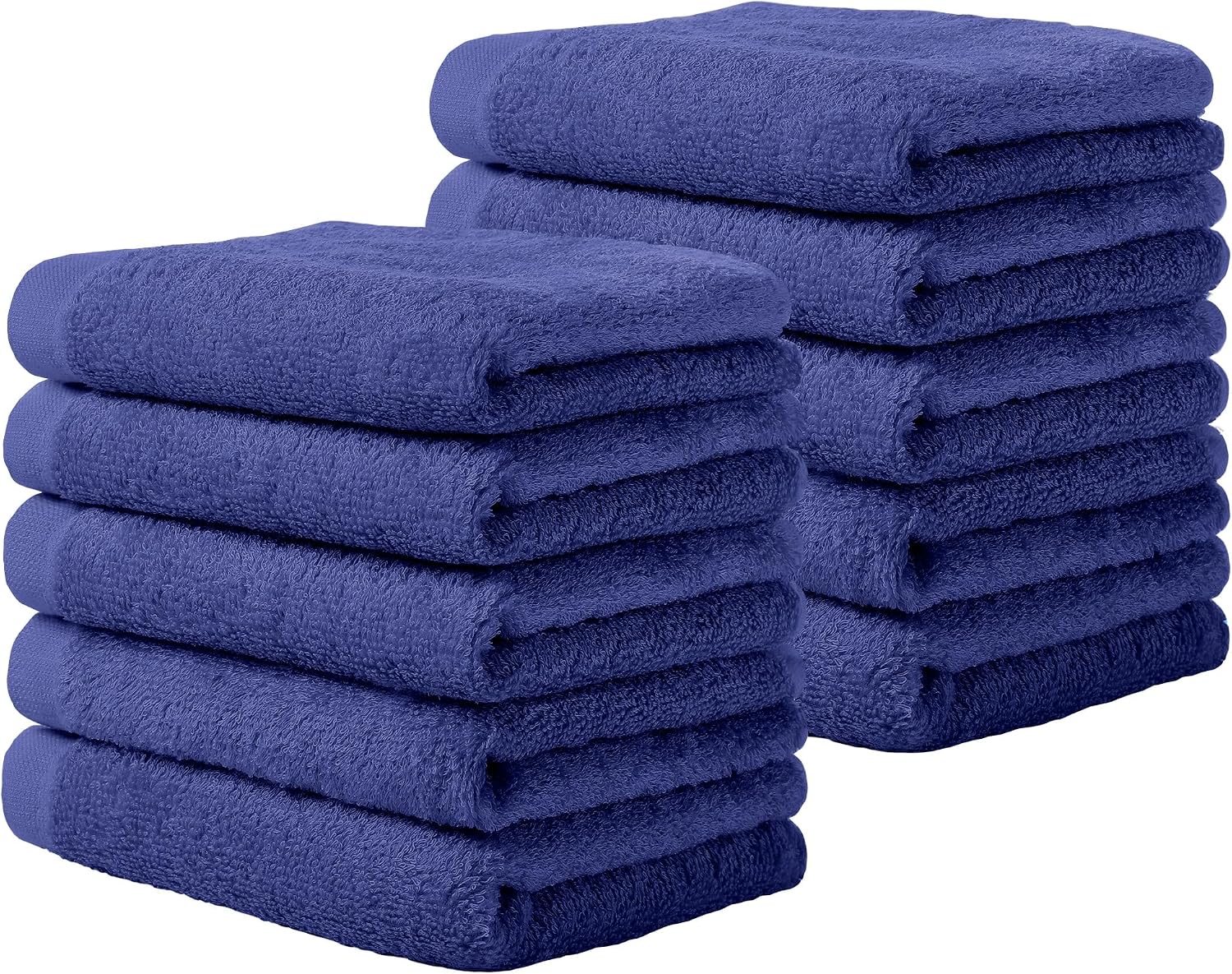 Amazon.com: Yoofoss Luxury Washcloths Towel Set 10 Pack Baby Wash Cloth ...