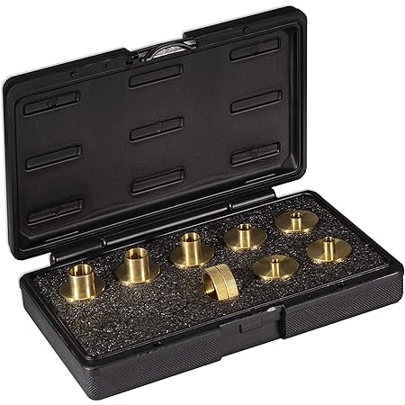 POWERTEC 71051 Router Template Guide Set, Fits Porter Cable Style ...