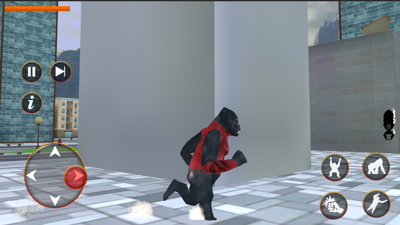 Wild Gorilla City Survival Game: Bigfoot Gorilla Animal Adventure ...