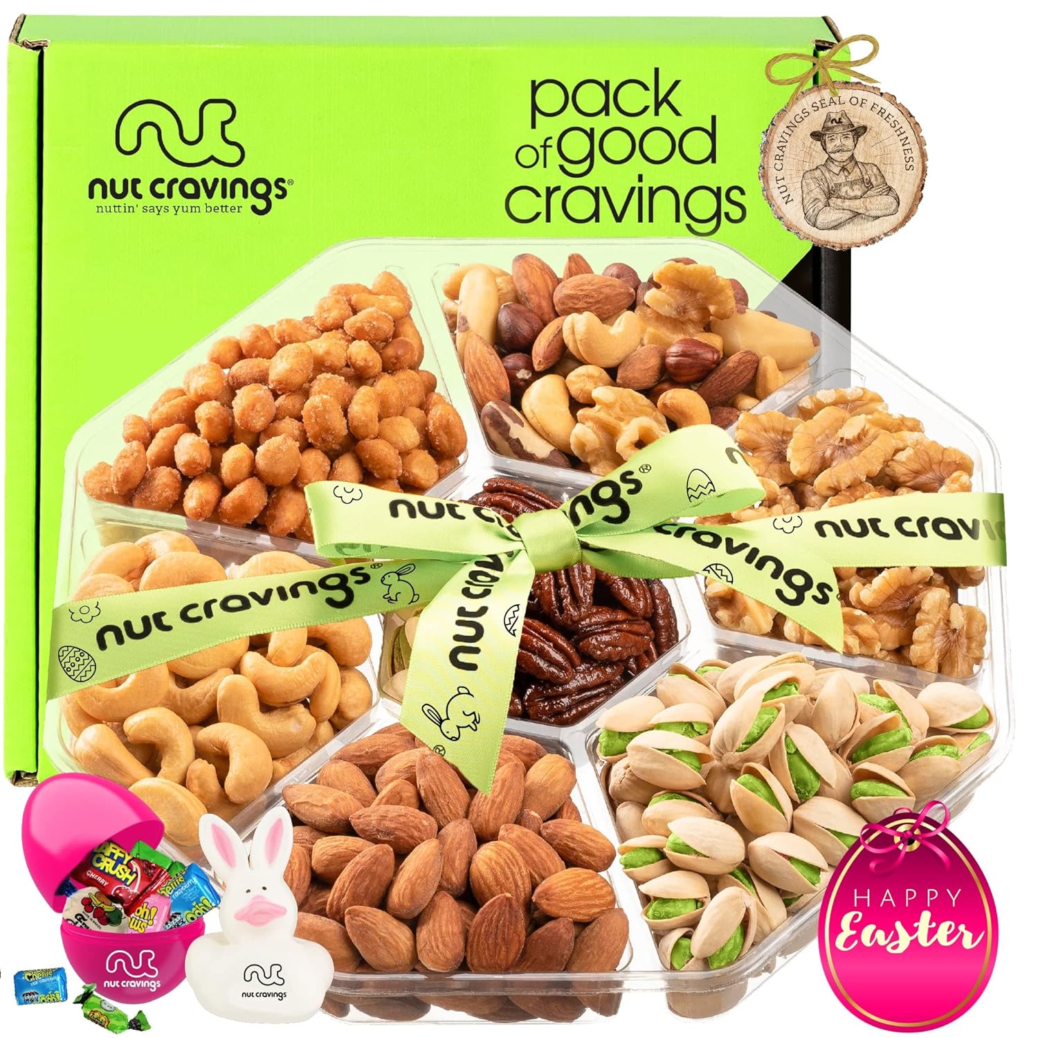 Amazon.com : Nut Cravings Gourmet Collection - Easter Mixed Nuts ...