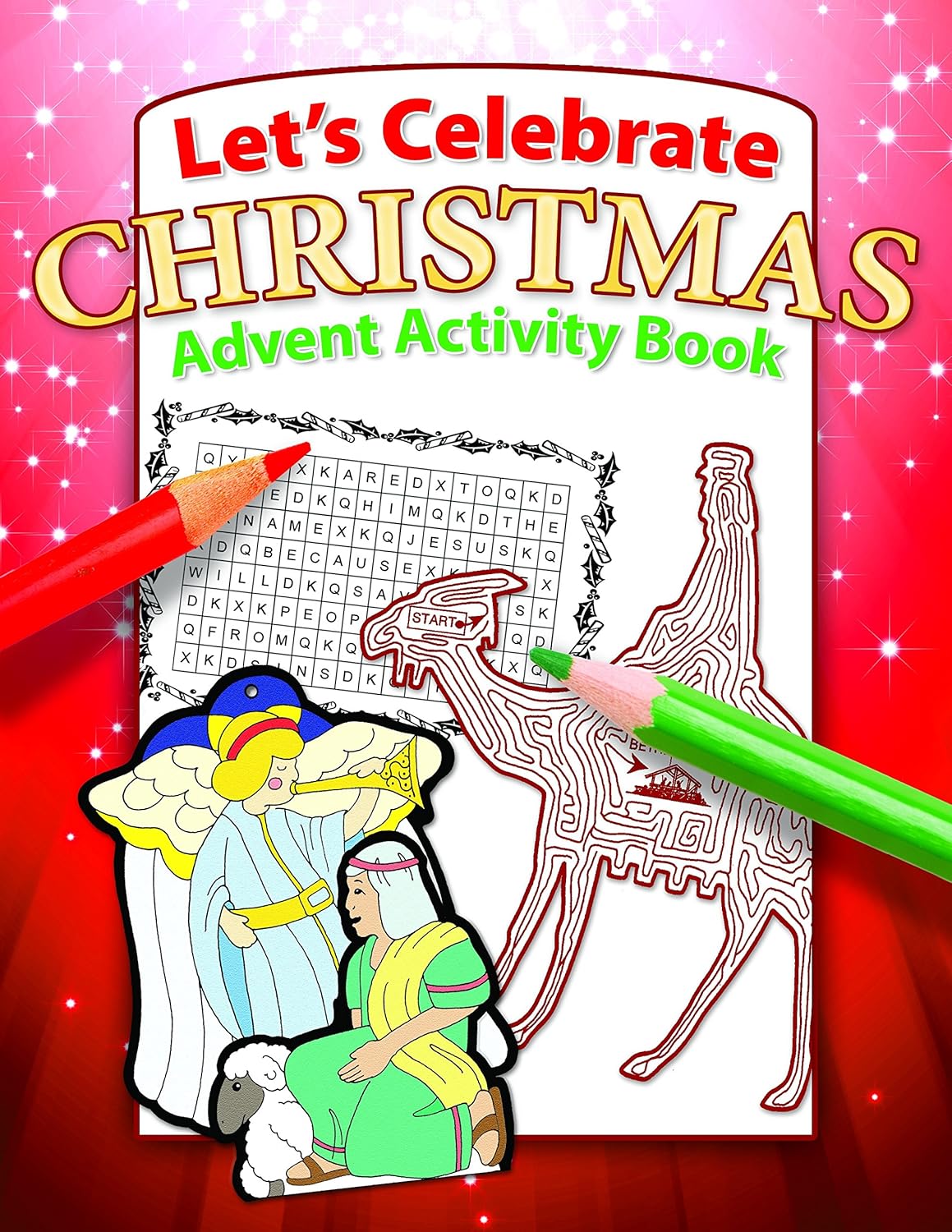 Let's Celebrate Christmas Advent Activity Book: Warner Press ...