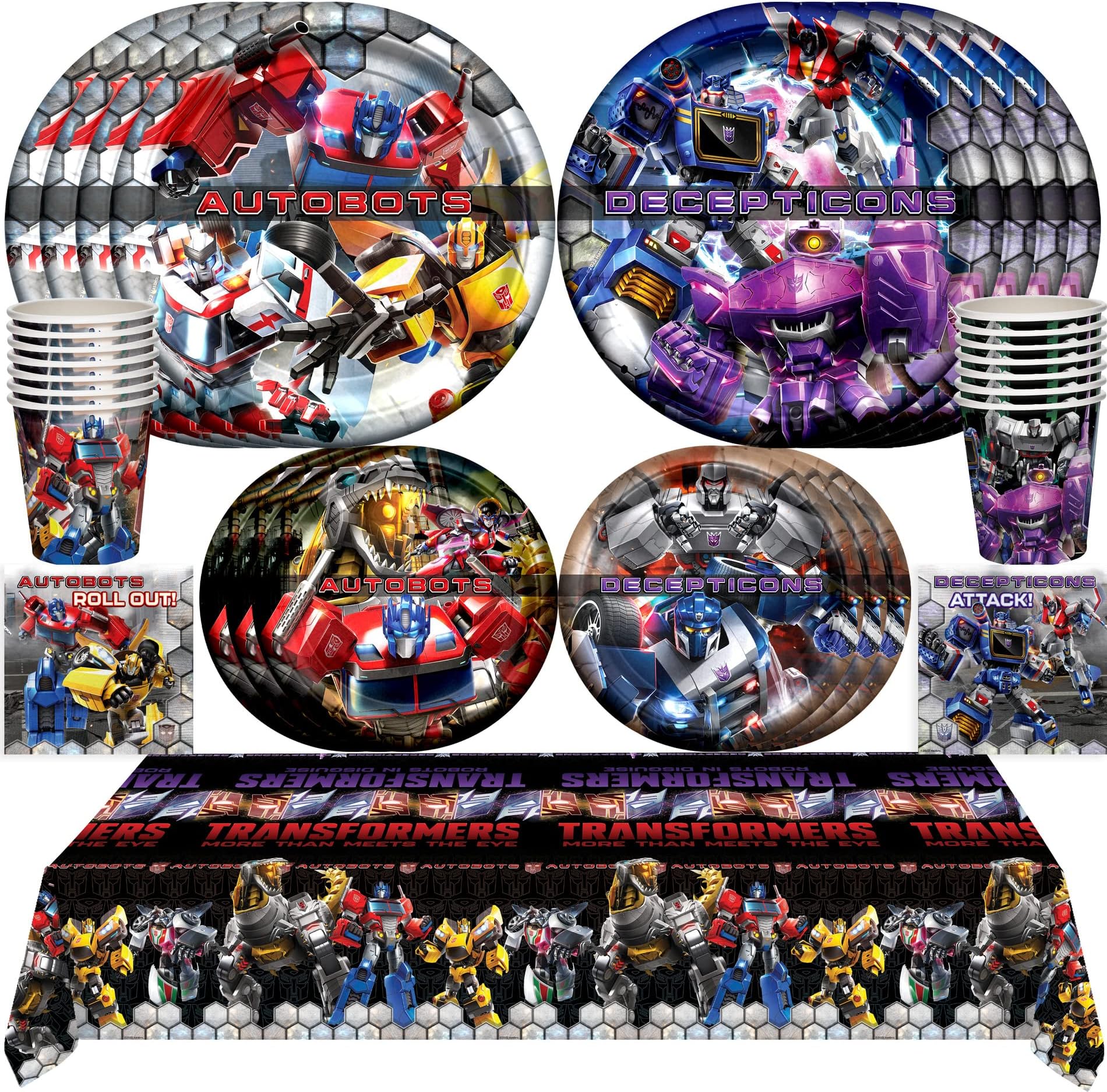 Amazon.com: Treasures Gifted Officially Licensed Transformers Party ...