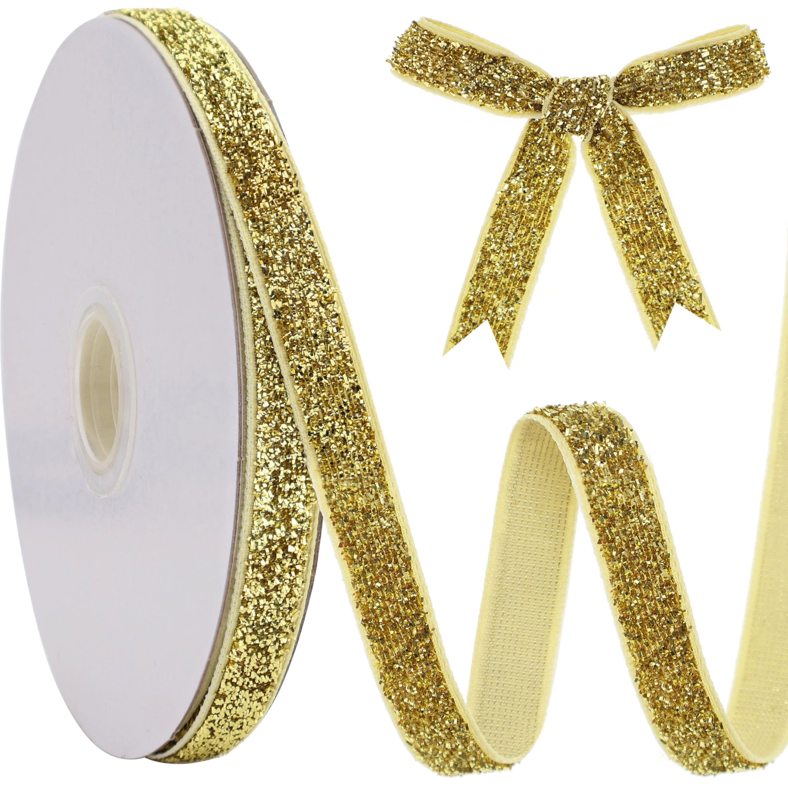 Amazon.com: GXTIZAS Glitter Ribbon 3/8 10Yards Gift Wrapping Ribbon ...